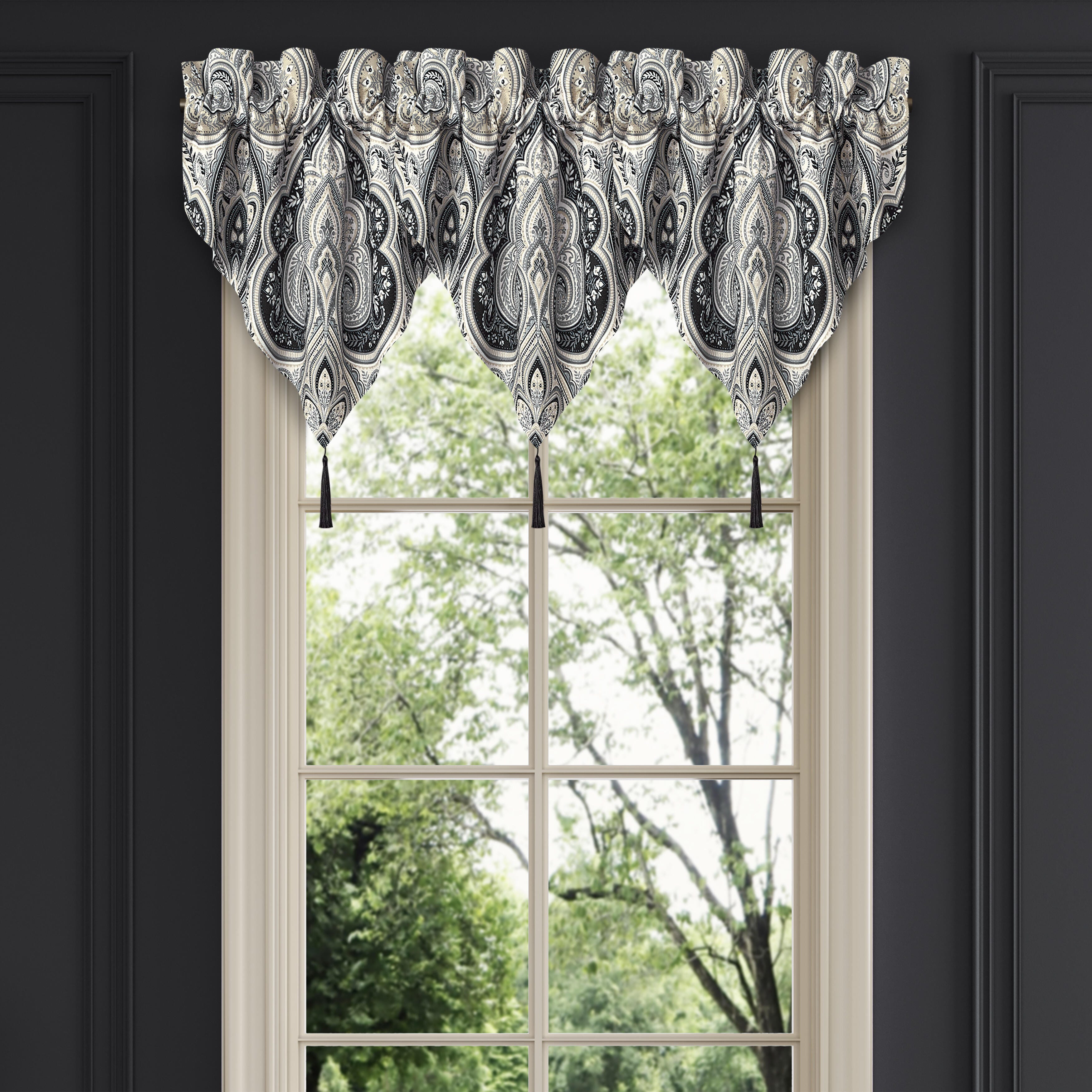 Click here for Royal Court Messina Ascot Valance  Black prices