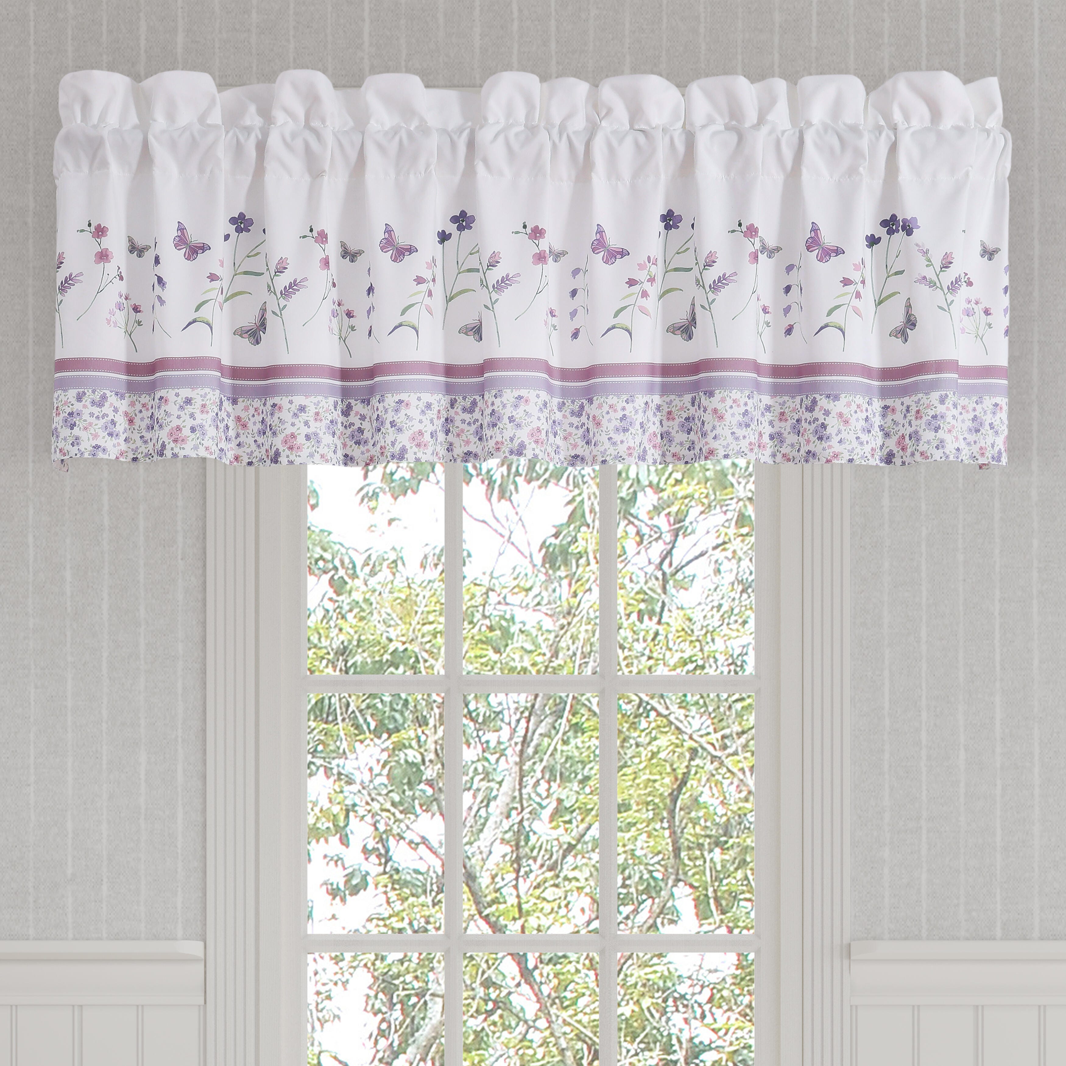 Click here for Royal Court Nola Straight Valance  Lilac prices