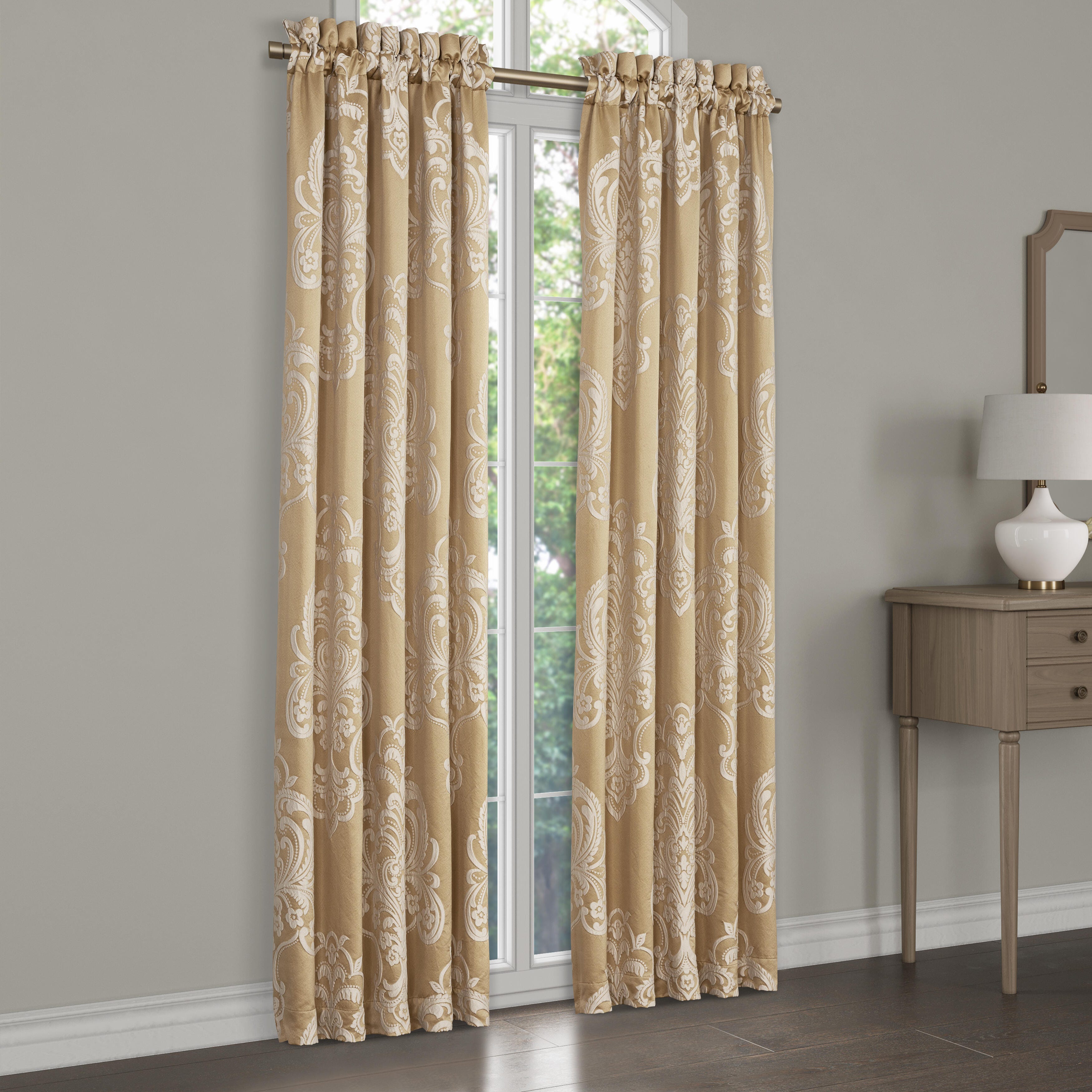 Click here for Royal Court Potenza Window Panel Pair  Gold prices
