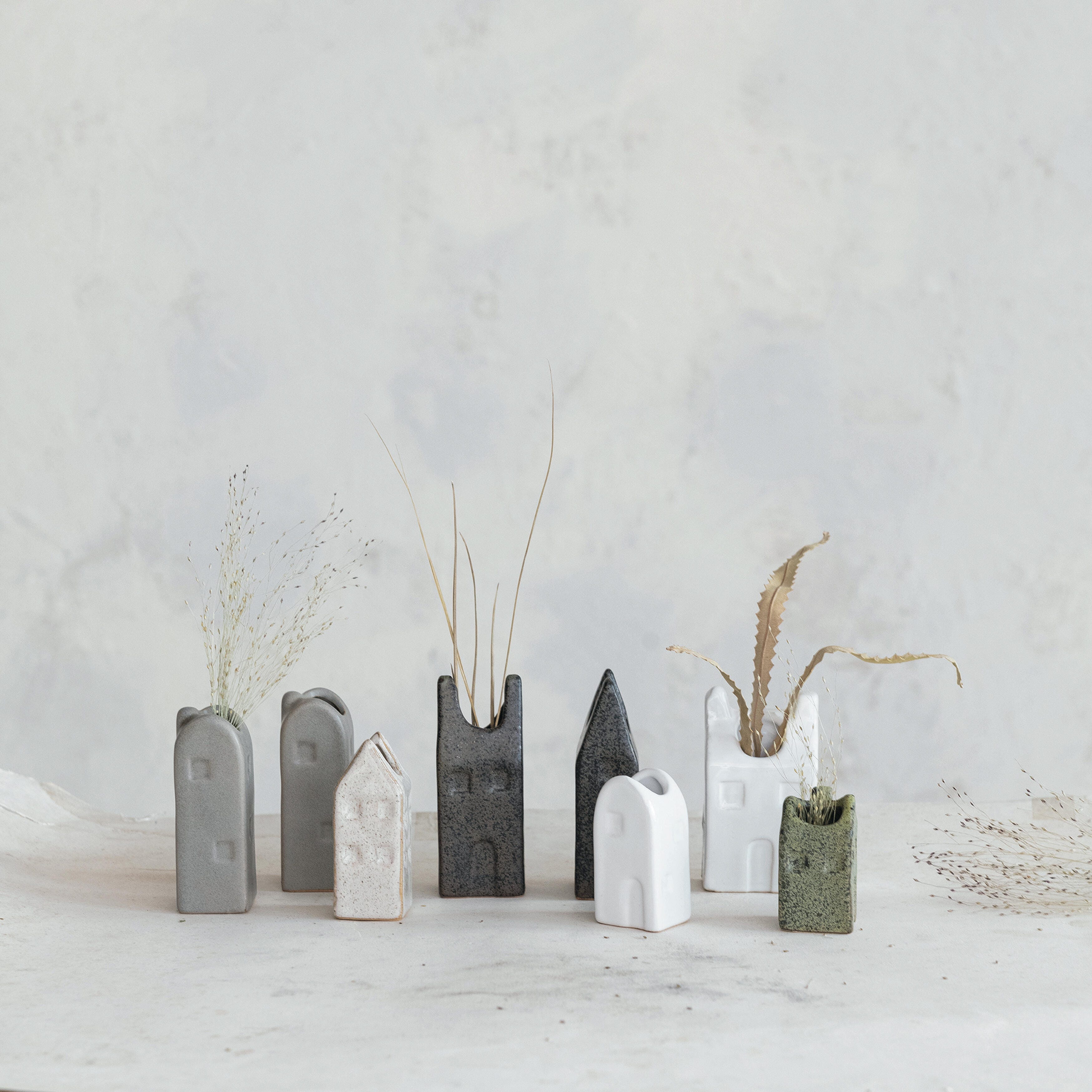 Click here for Storied Home House-Shaped Vase Set  Multi prices