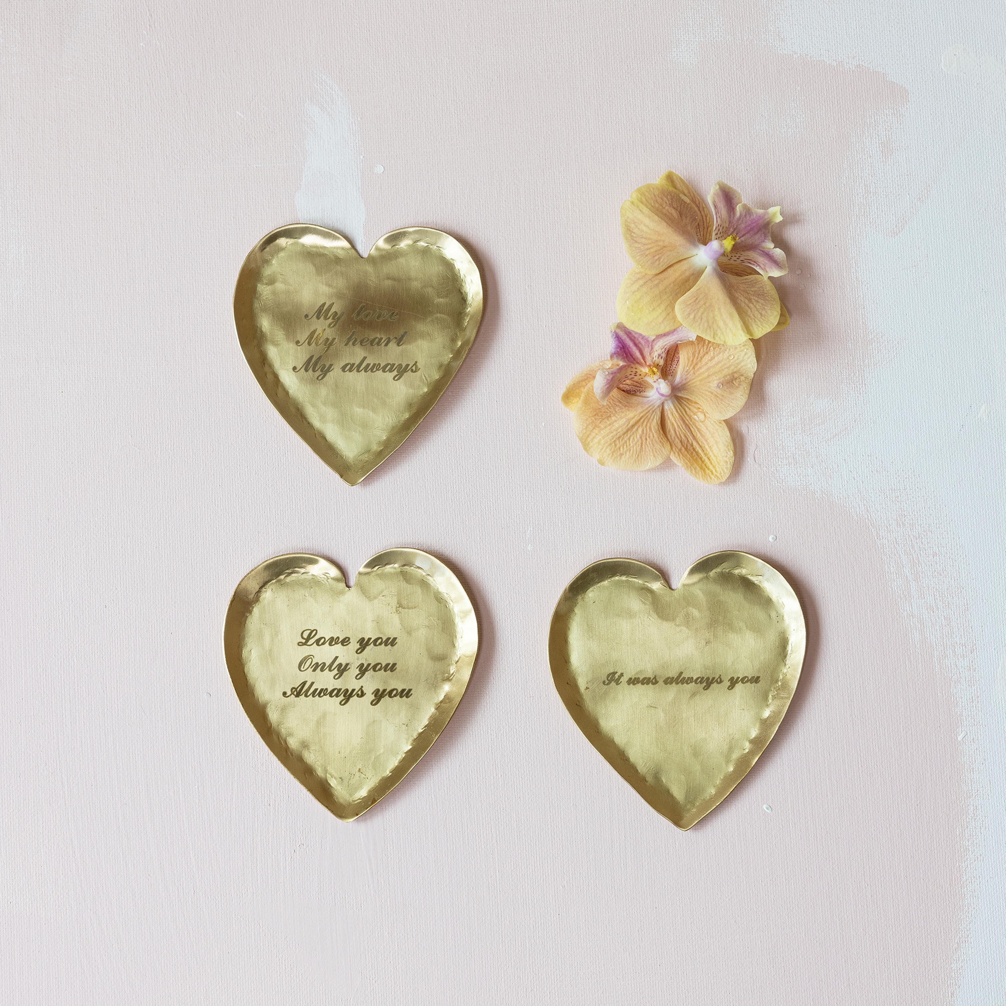 Click here for Storied Home Decorative Heart Shaped Dish Set of 3... prices