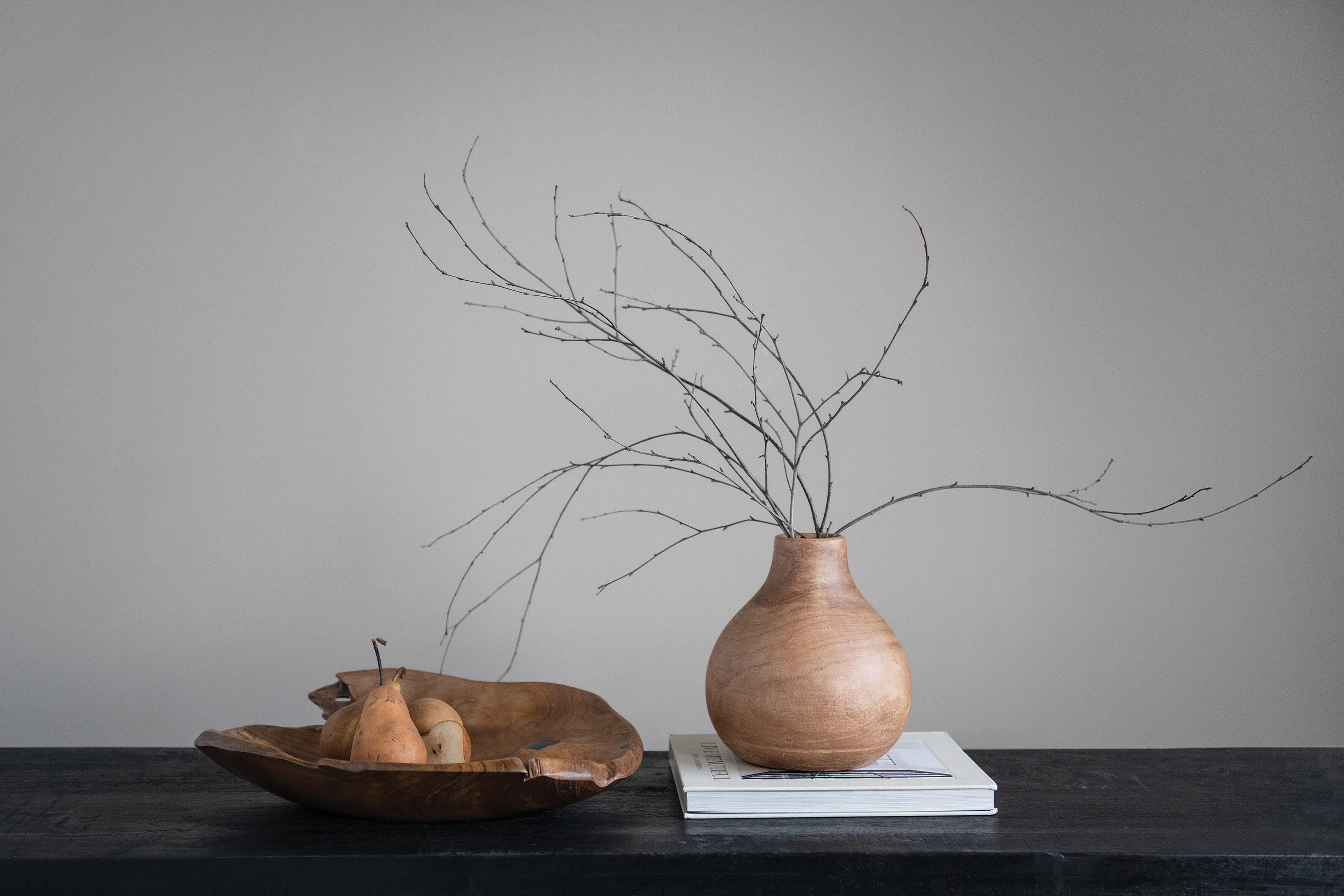 Click here for Storied Home Decorative Paulownia Pedestal Vase  W... prices