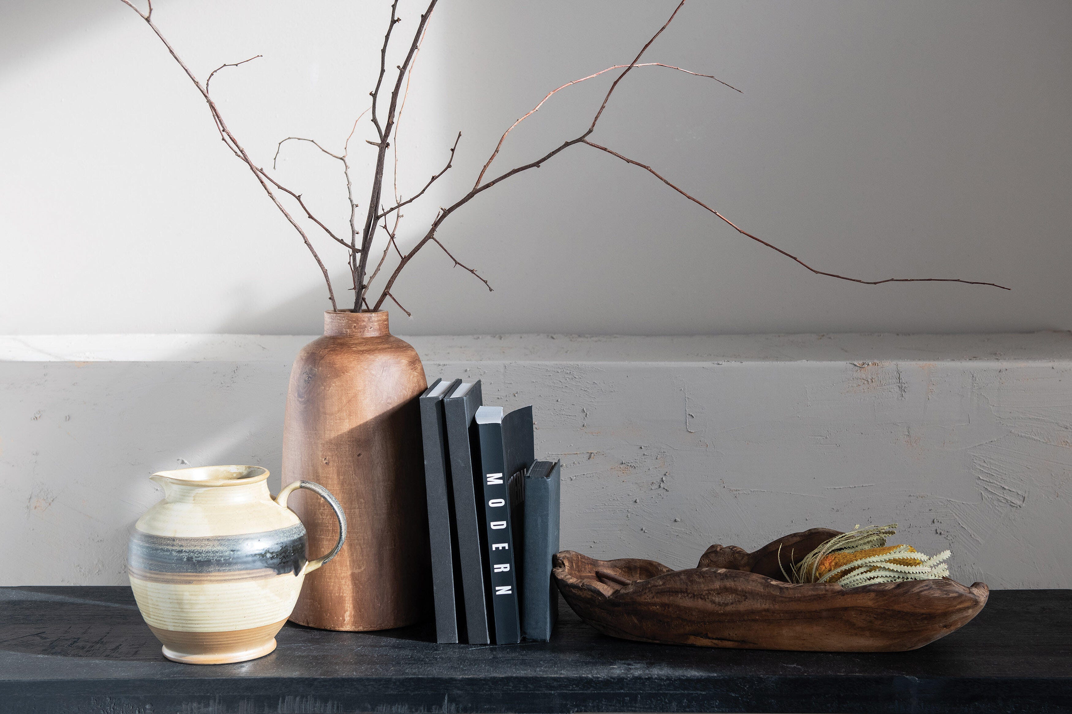 Click here for Storied Home Decorative Paulownia Tall Vase  Brown prices