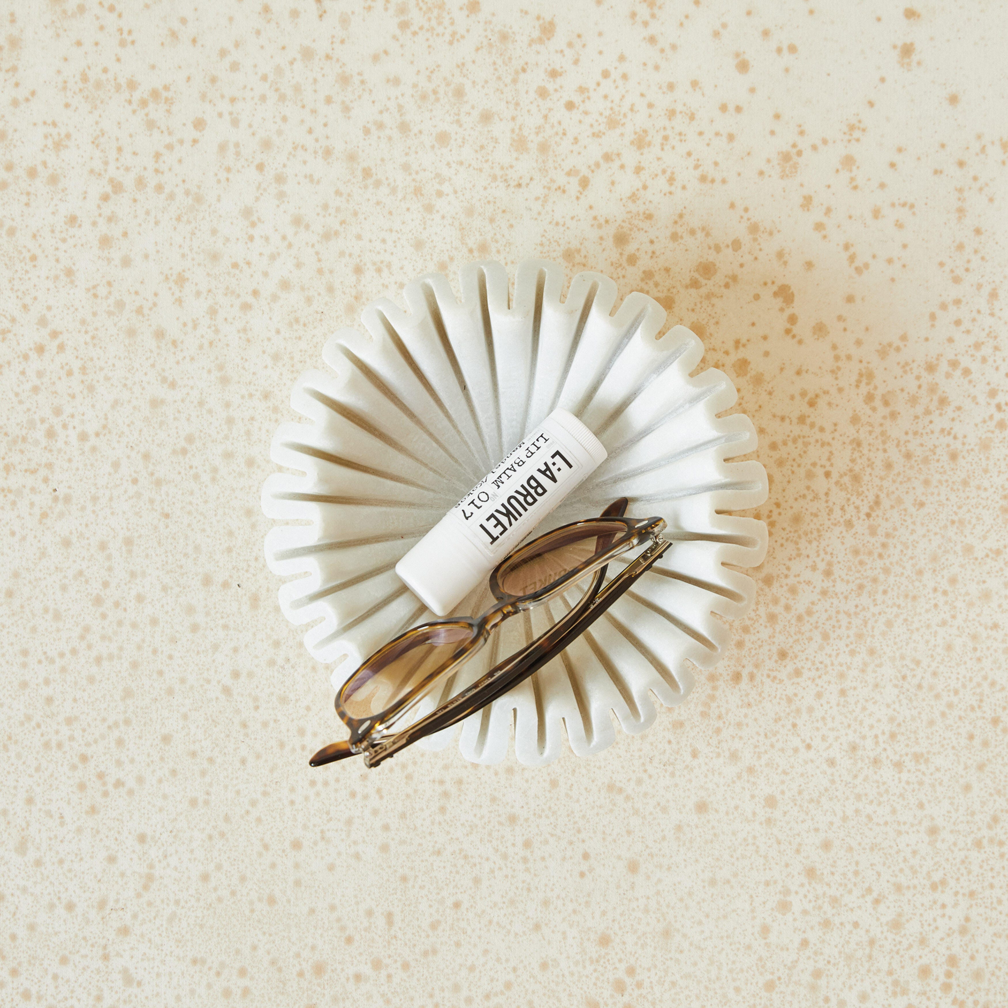 Click here for Storied Home Round Decorative Dish  White prices