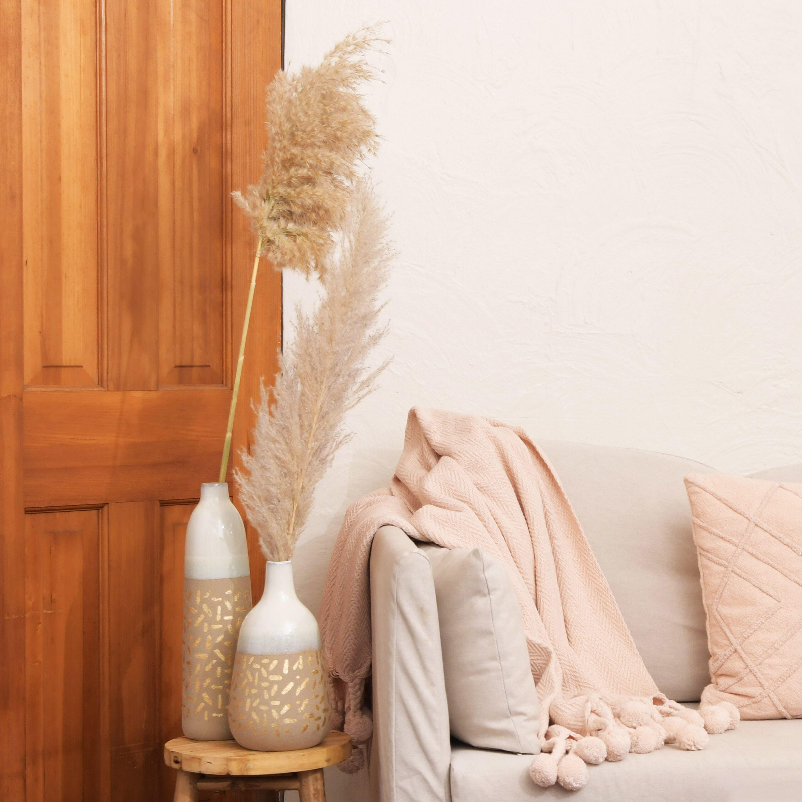 Click here for Storied Home Vase with Glazed Pattern  Taupe prices