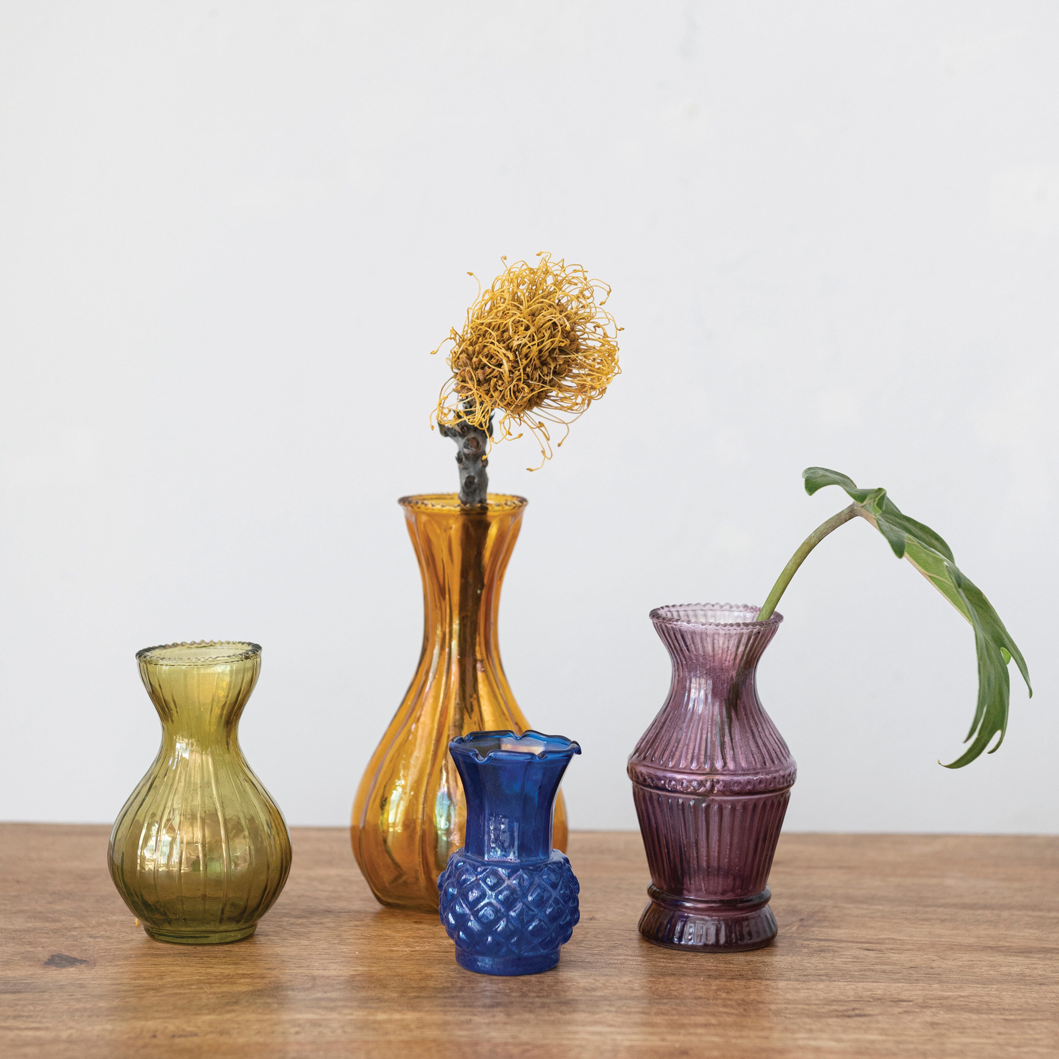 Click here for Storied Home Various Debossed Bud Vases (Set of 4)... prices