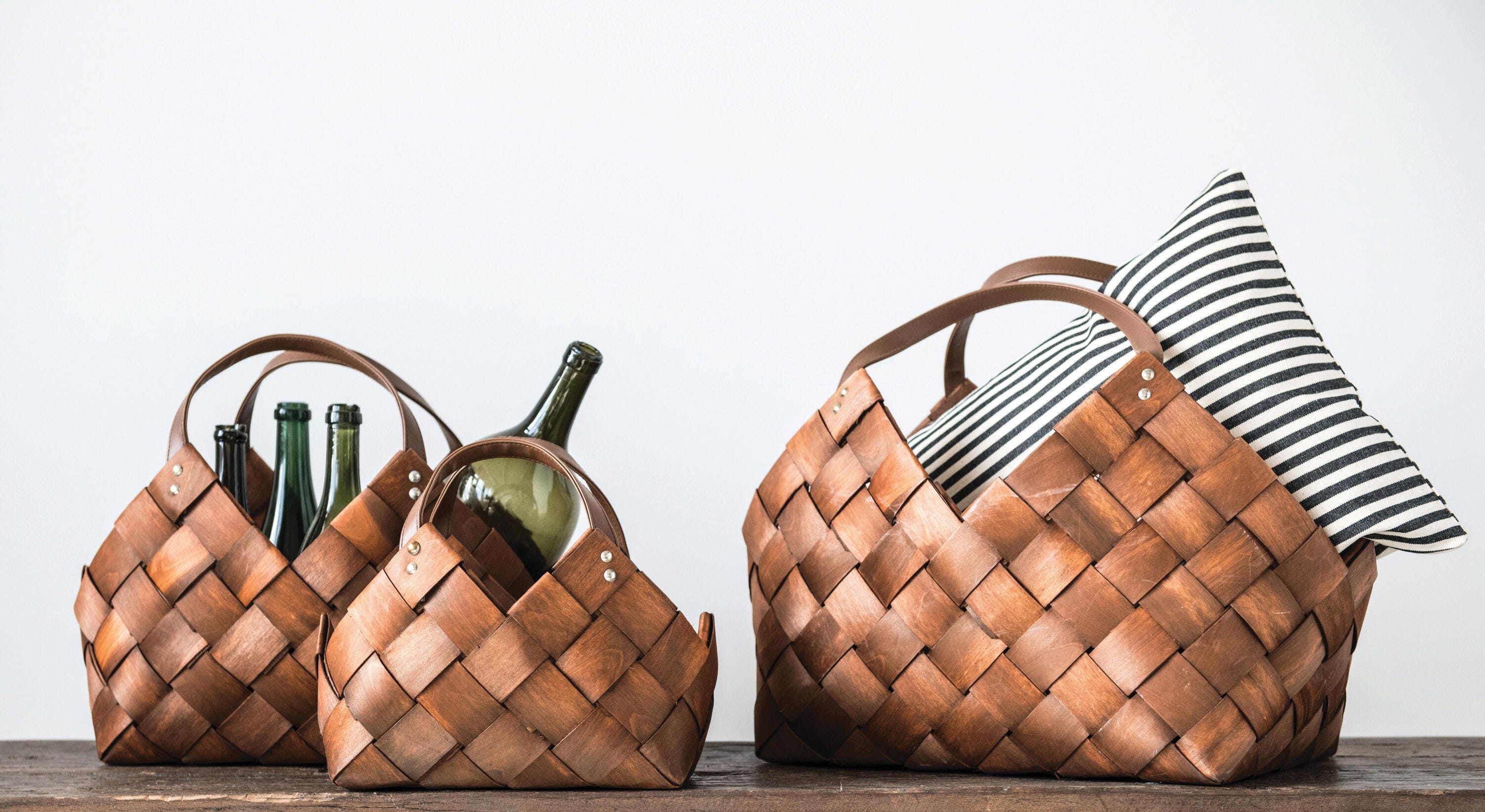 Click here for Storied Home Woven Seagrass Basket Storage Set of... prices