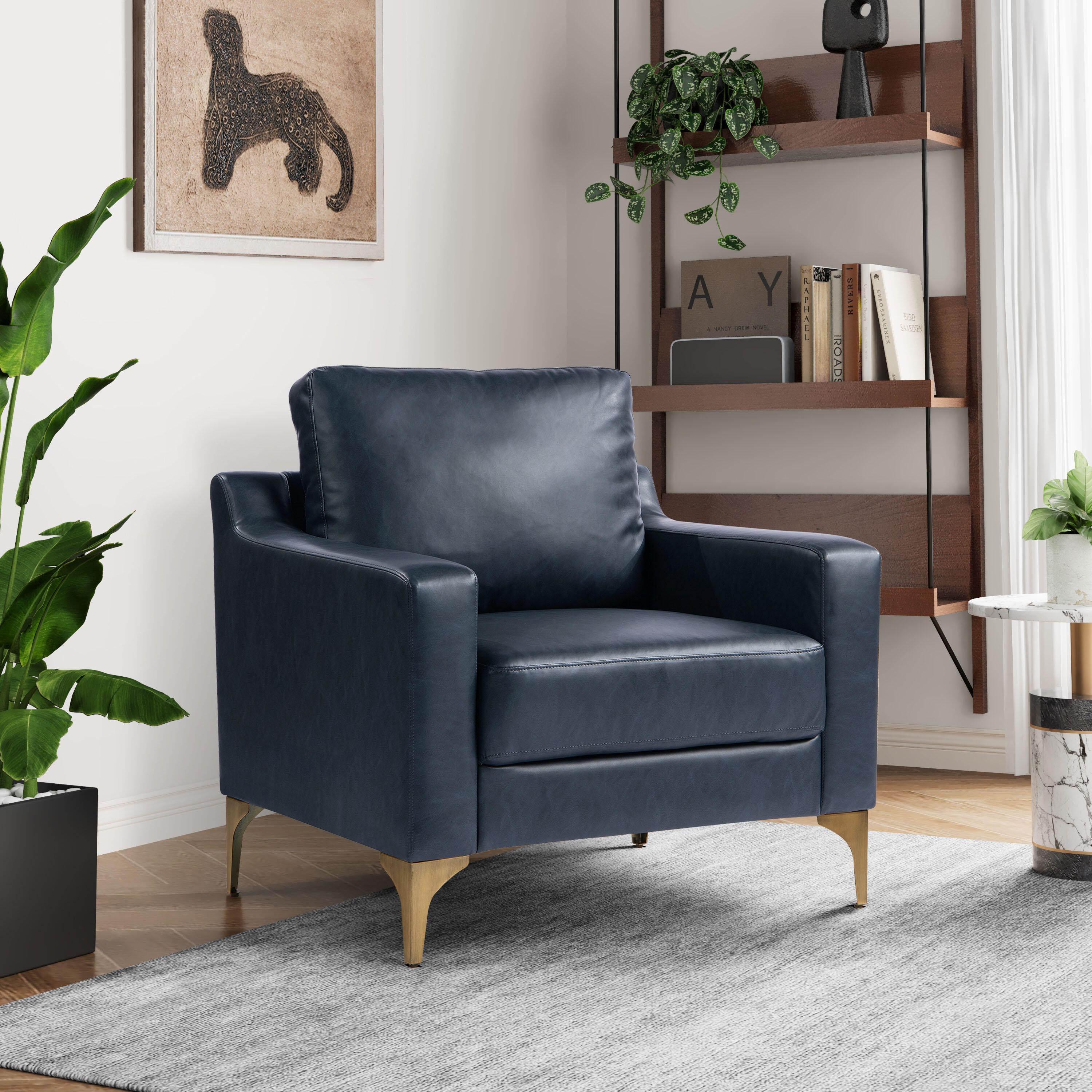 Click here for Serta Flagstaff Accent Chair  Navy prices