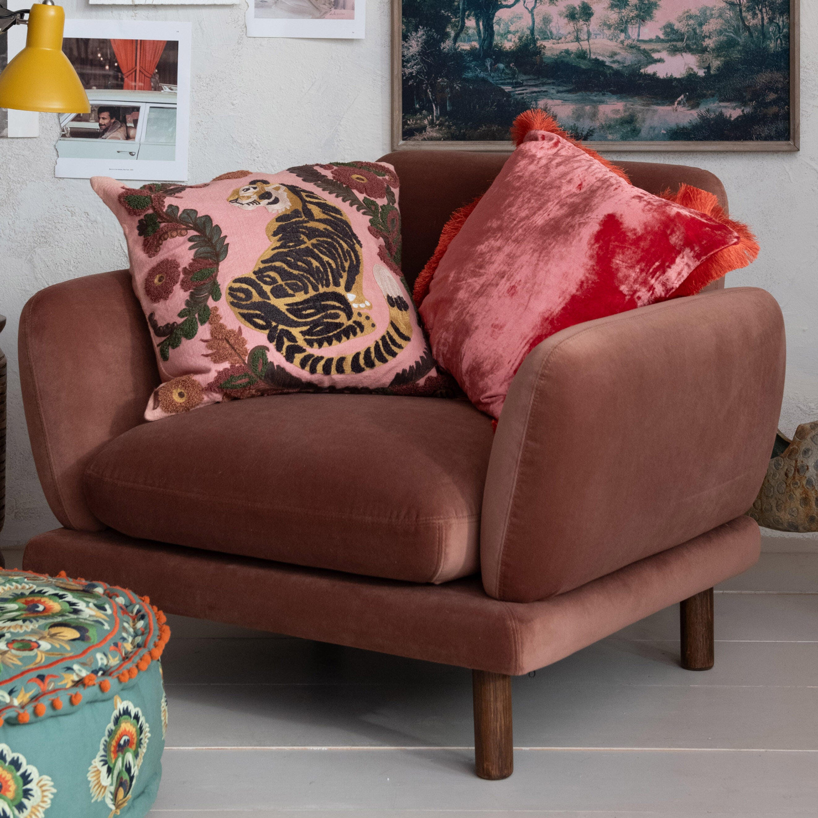 Click here for Storied Home Slub Pillow  Multi prices