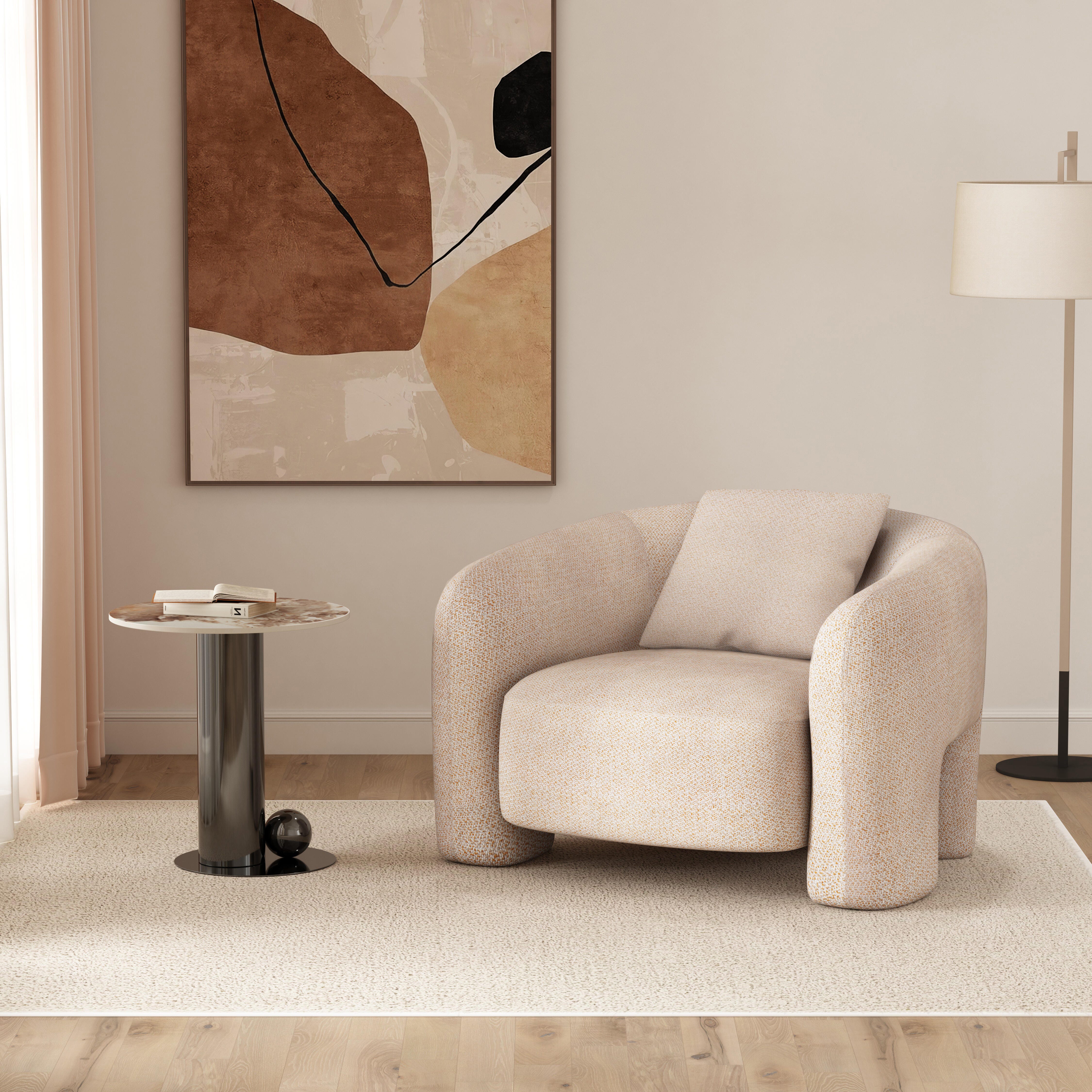 Click here for Manhattan Comfort Sylvia Accent Chair  Gold Dust prices