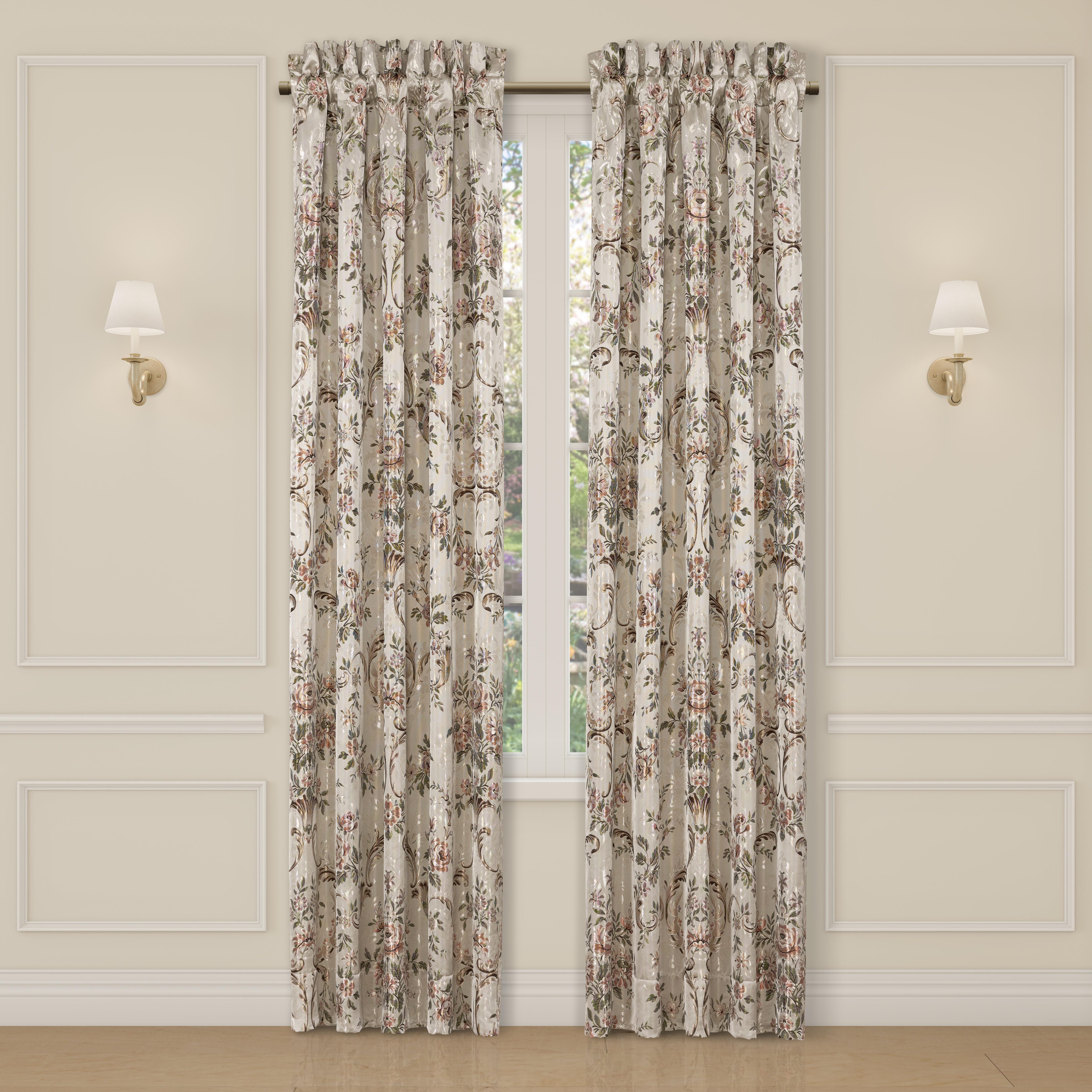 Click here for J. Queen New York Pecora 84 Window Panel Pair  Cor... prices