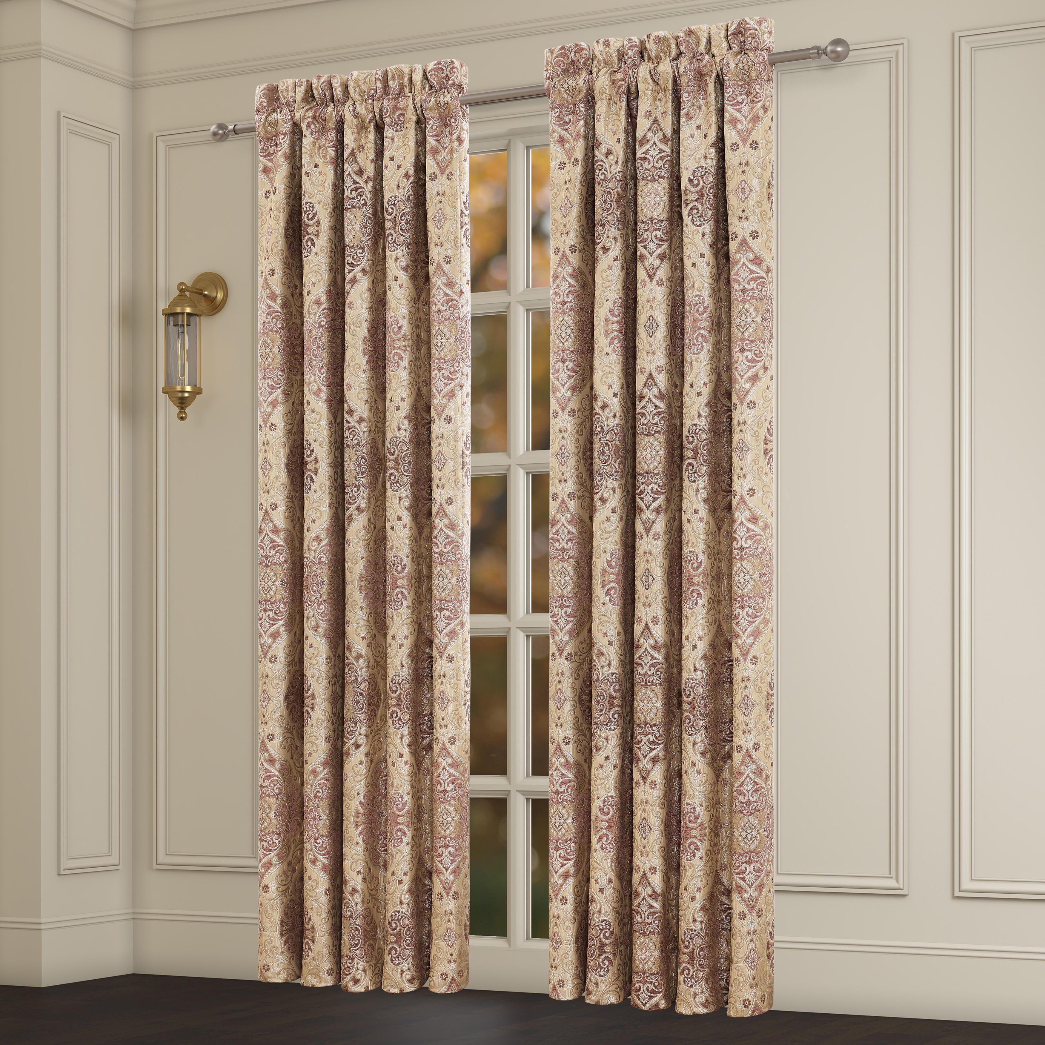 Click here for J. Queen New York Weston 95 Window Panel Pair  Ter... prices