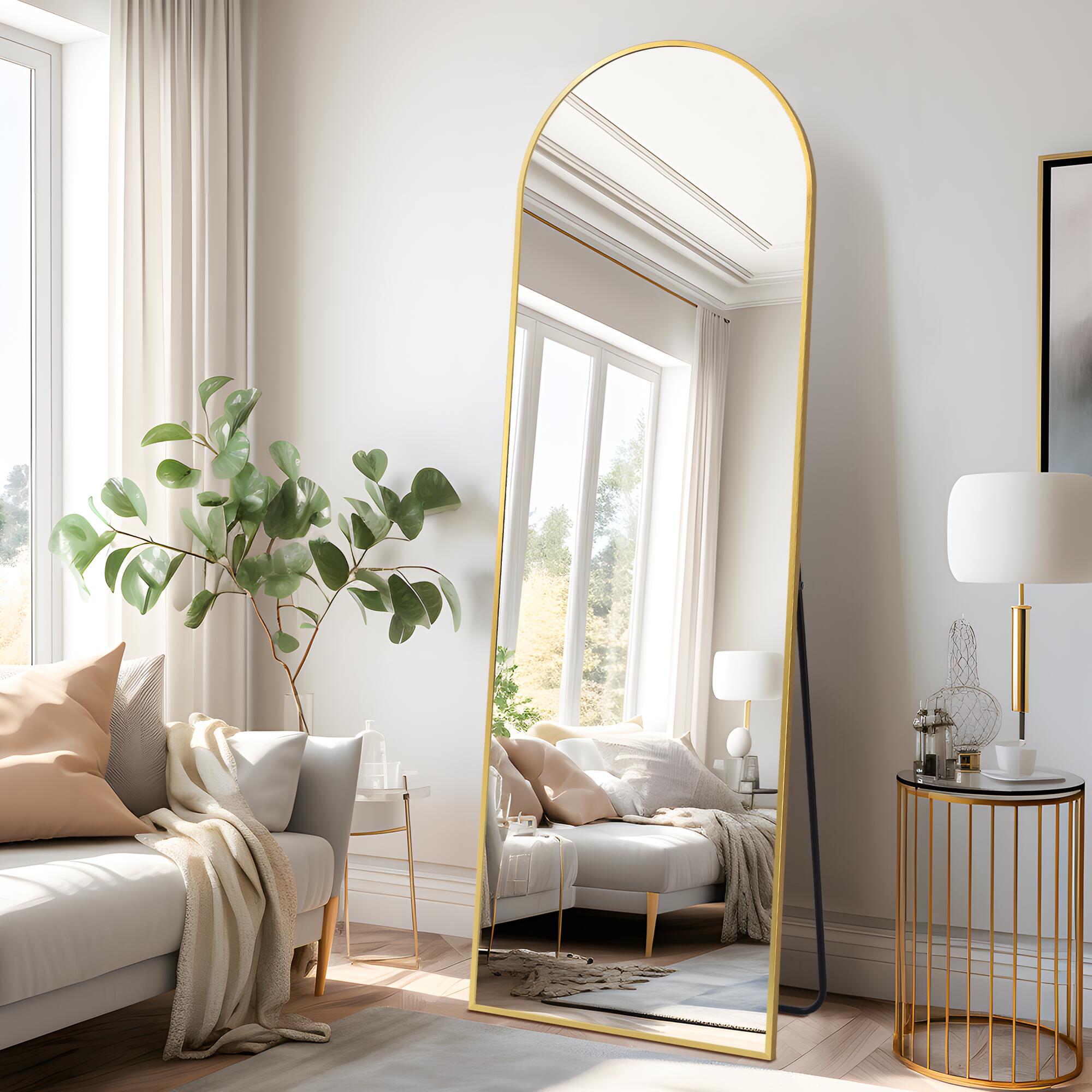 Click here for Dovelina Dulcea Arched Free Standing Floor Mirror... prices