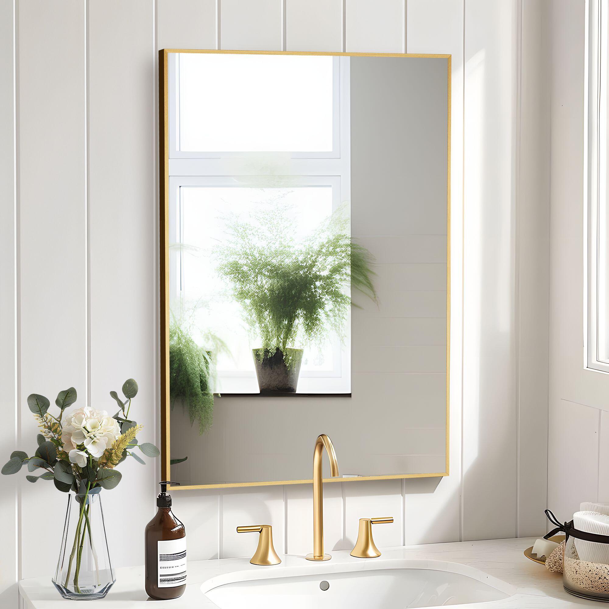 Click here for Dovelina Dulcea Rectangle Wall Mirror (Set of 2)... prices