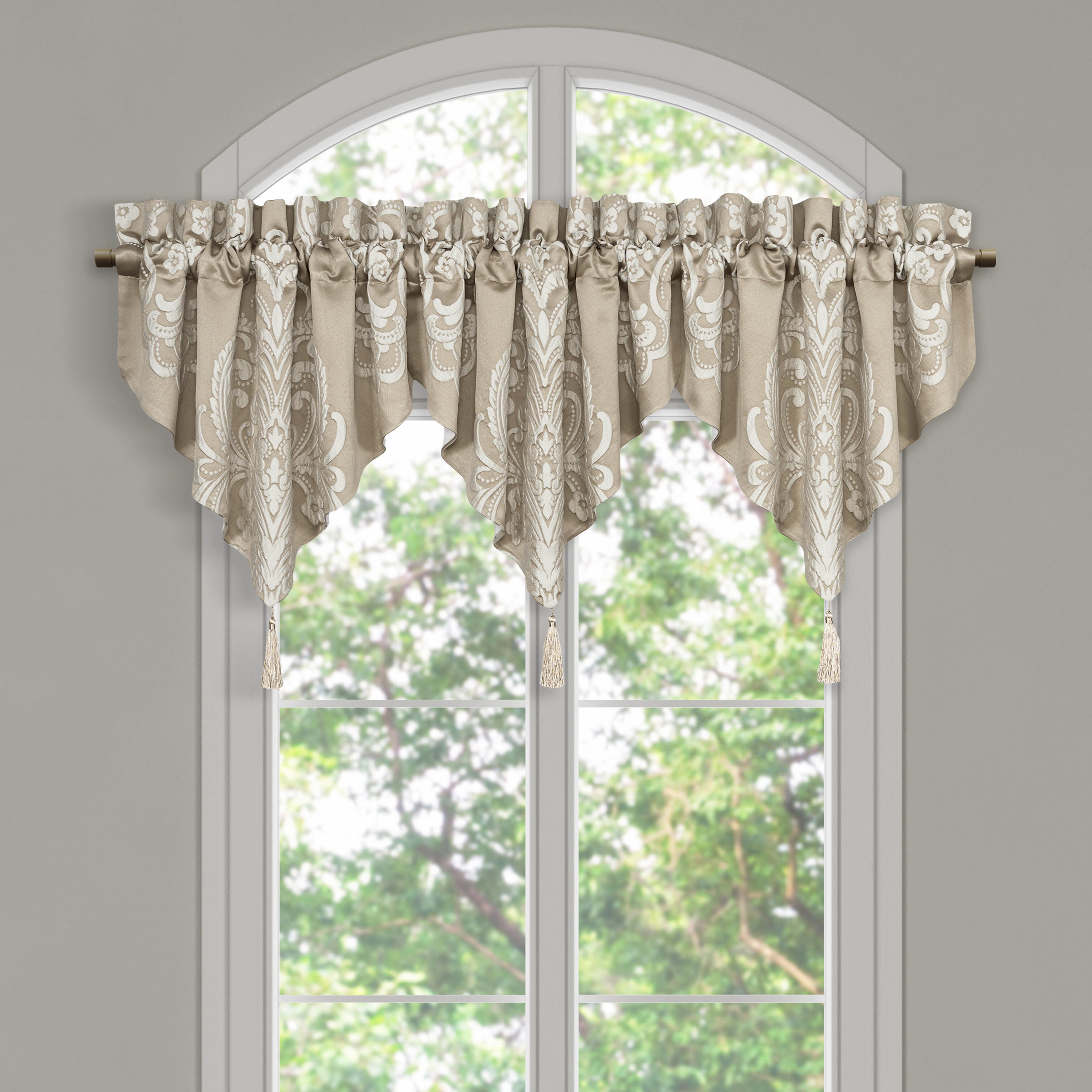 Click here for Royal Court Potenza Ascot Valance  Sand prices