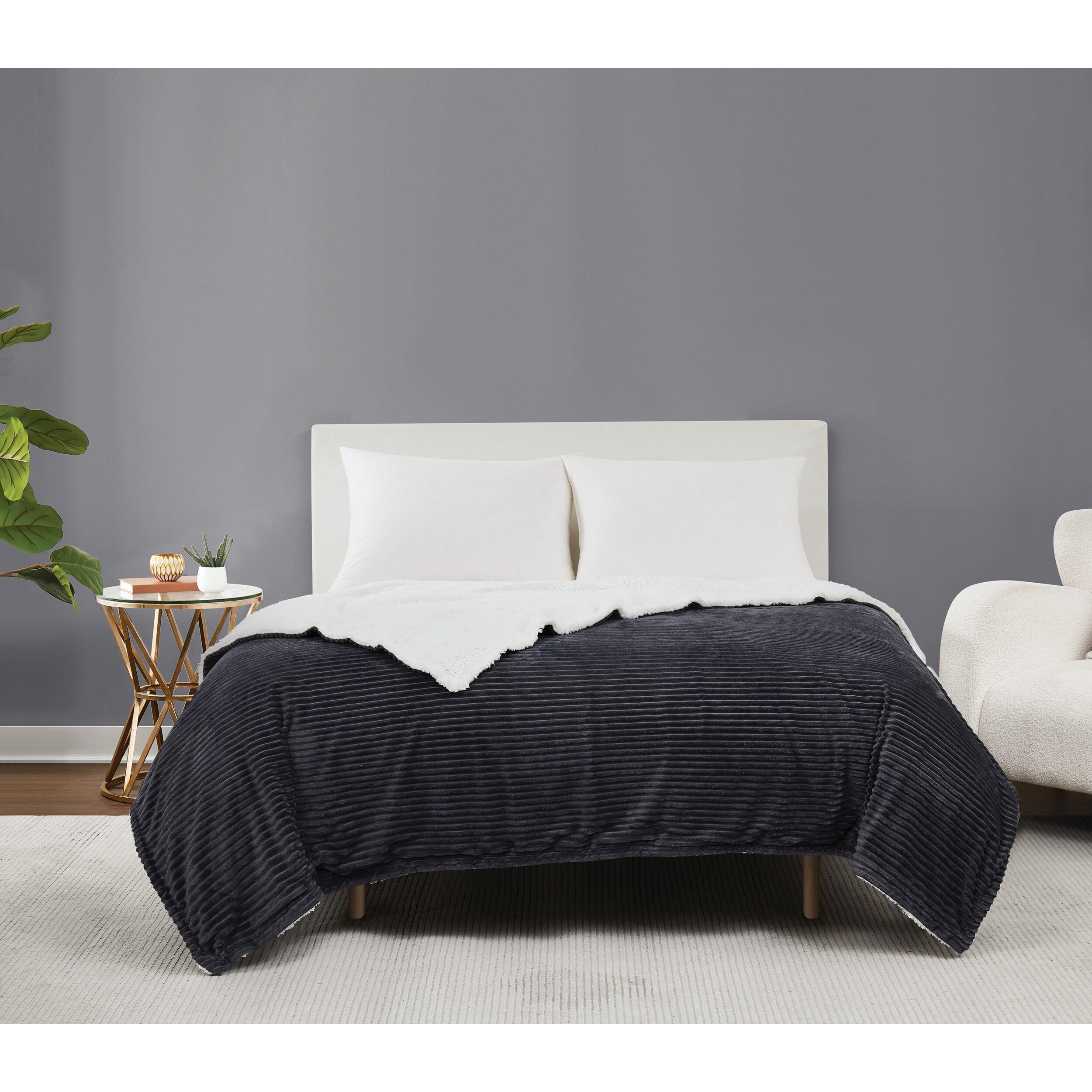 Click here for Brooklyn Loom Corduroy Blanket  Gray prices