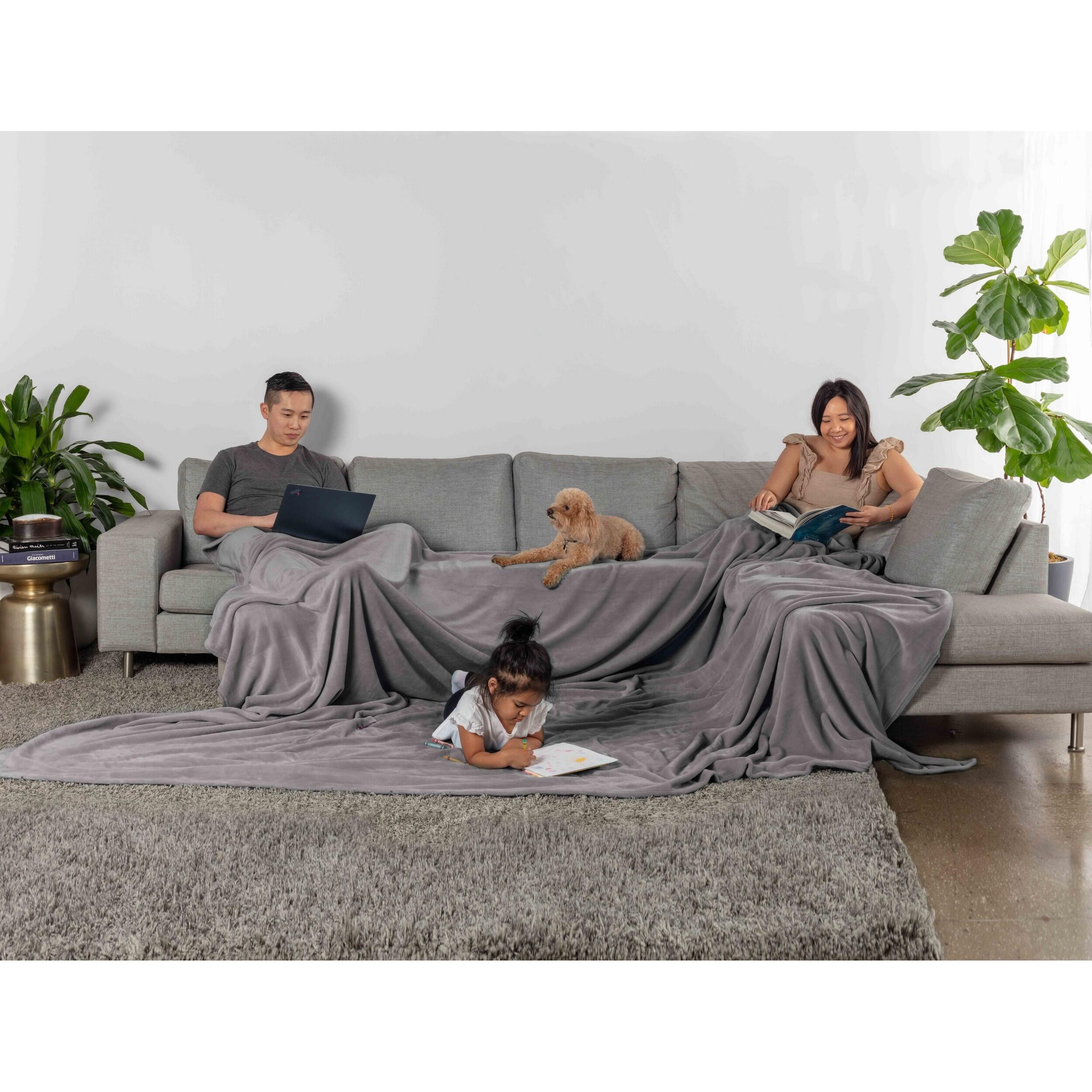 Click here for Truly Soft Throw  Gray prices