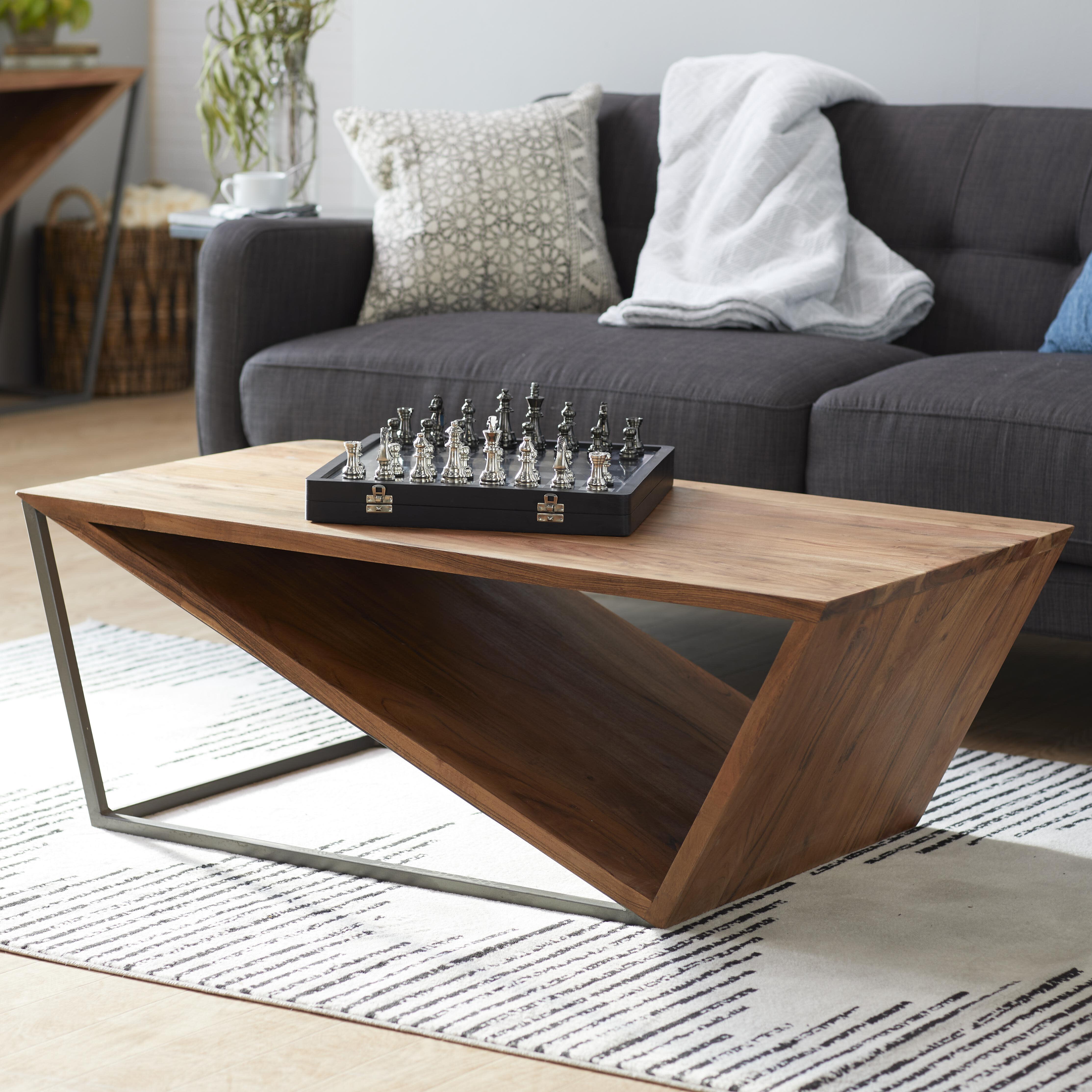 Click here for Bayberry Lane Open Frame Coffee Table  Brown prices