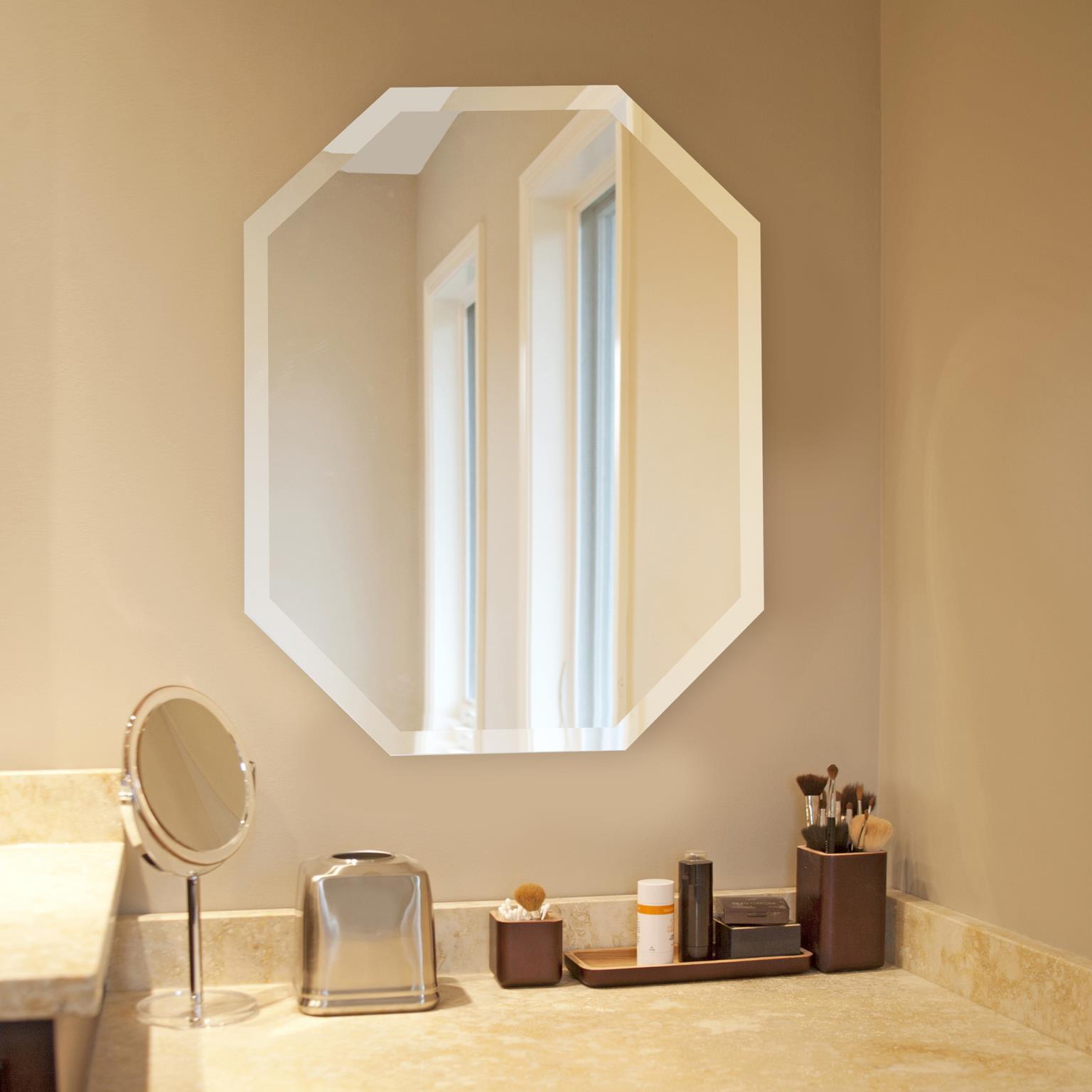 Click here for Howard Elliott Frameless Octagonal Mirror  Silver prices