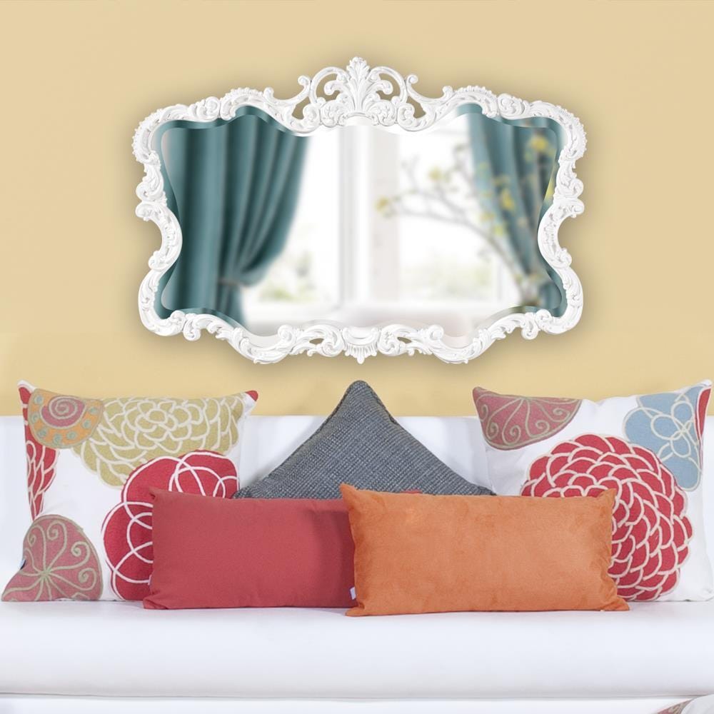 Click here for Howard Elliott Talida Accent Mirror  White prices