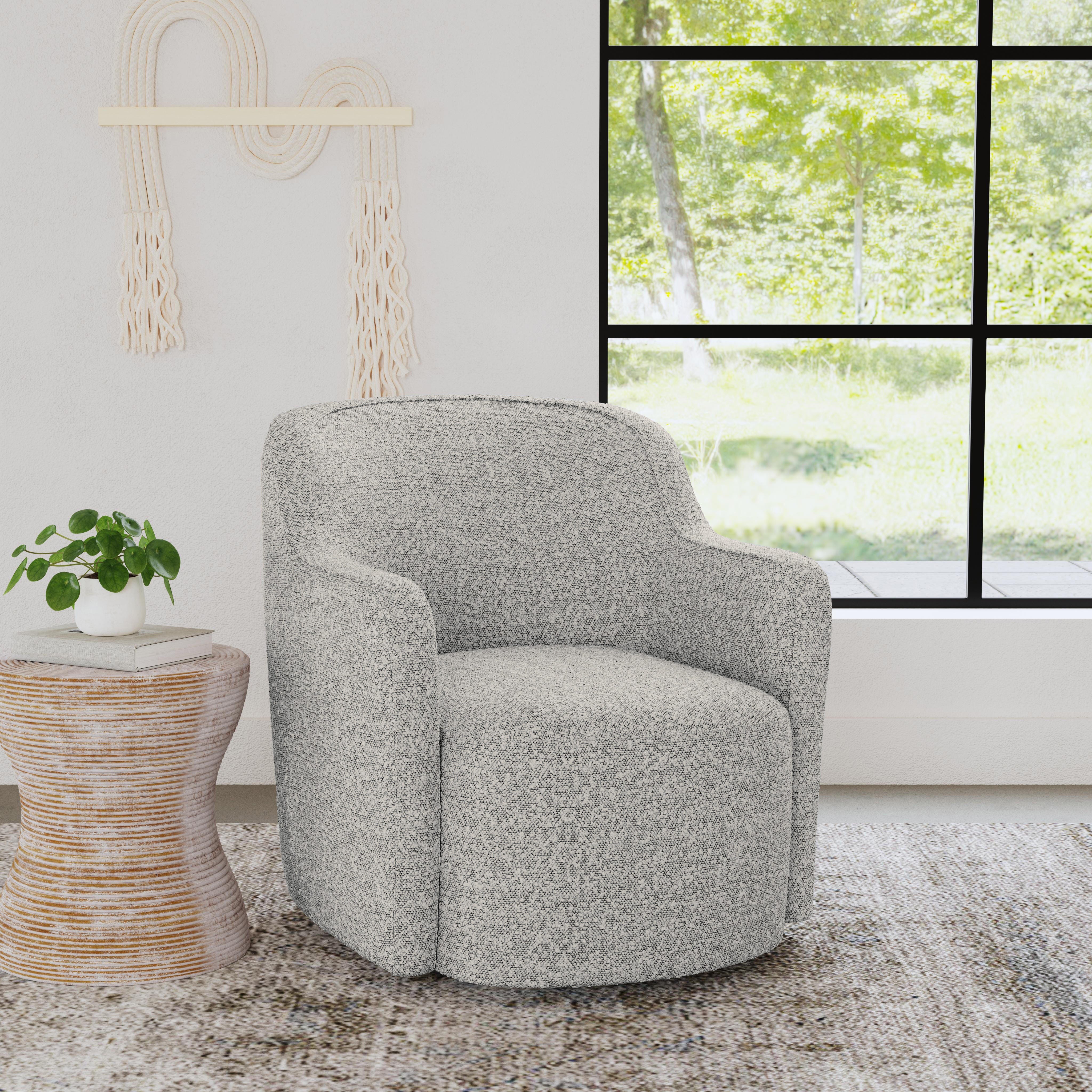 Click here for HomePop Swivel Accent Chair  Cream prices