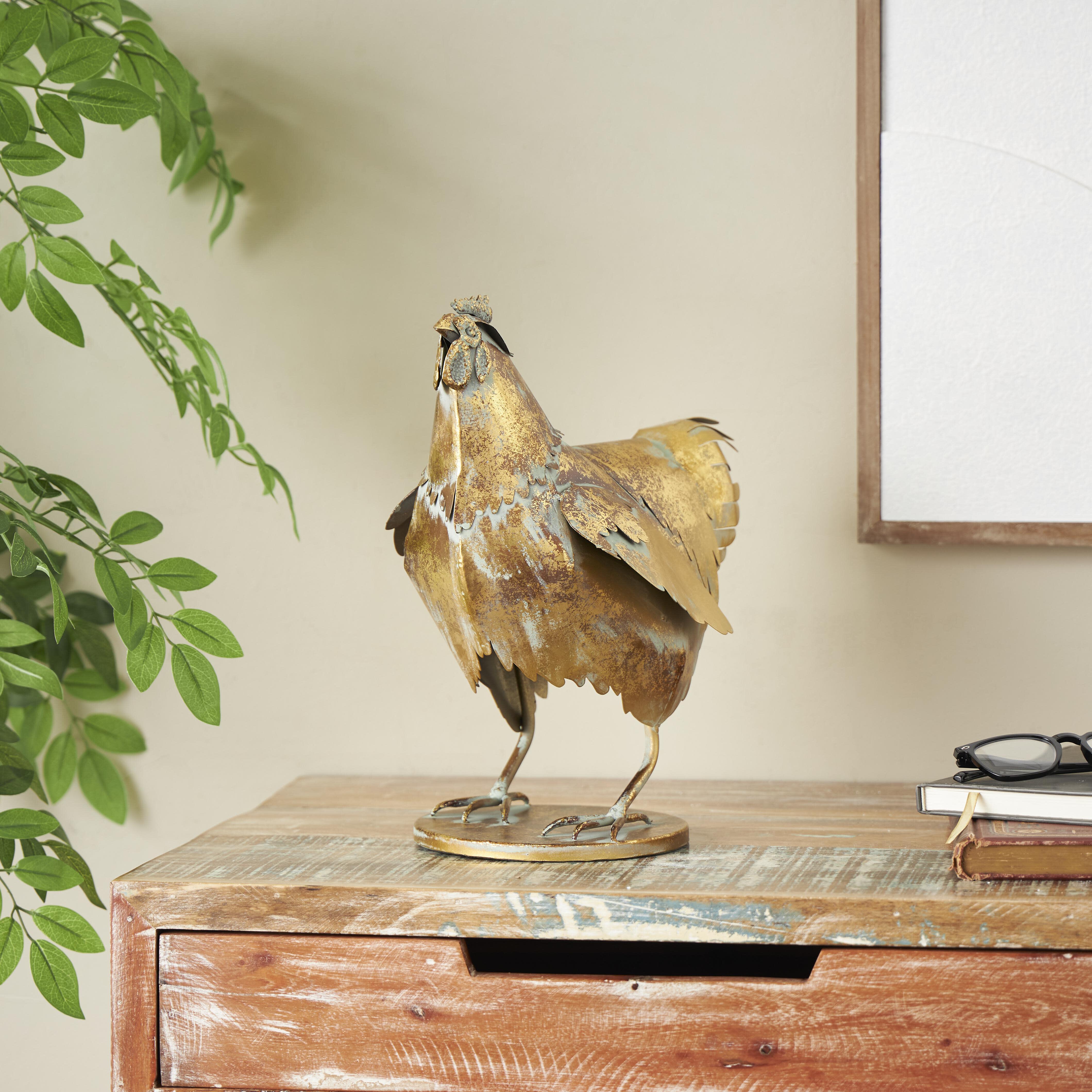 Click here for Bayberry Lane Chicken Garden Sculpture  Bronze prices