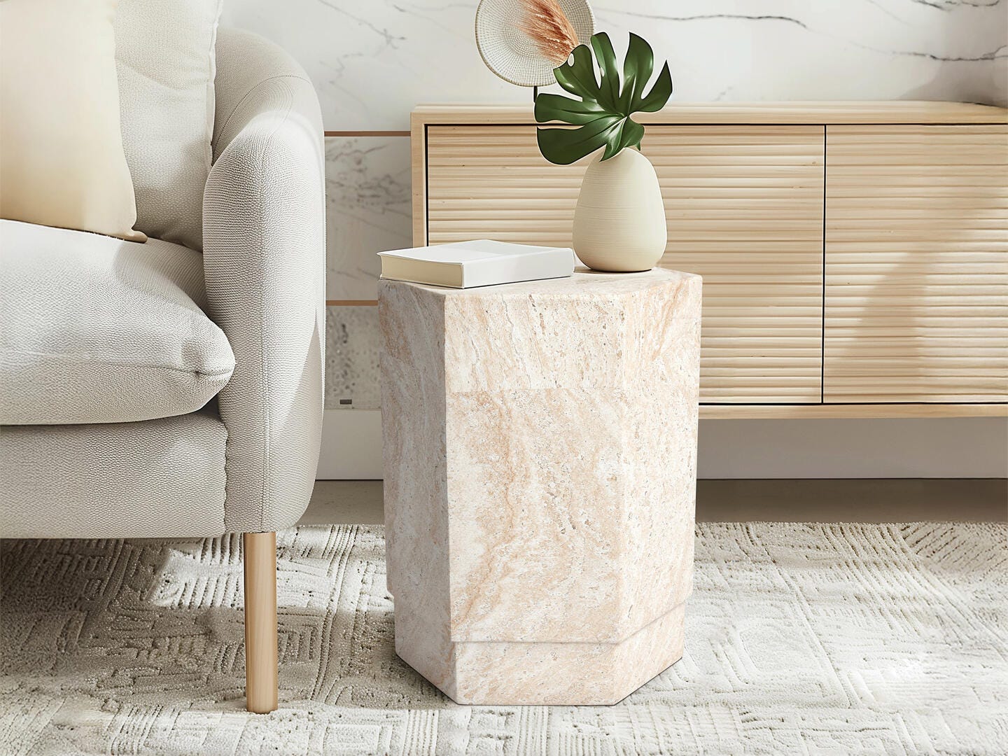 Click here for Empire Art Direct Mystic Mirage Accent Side Table... prices