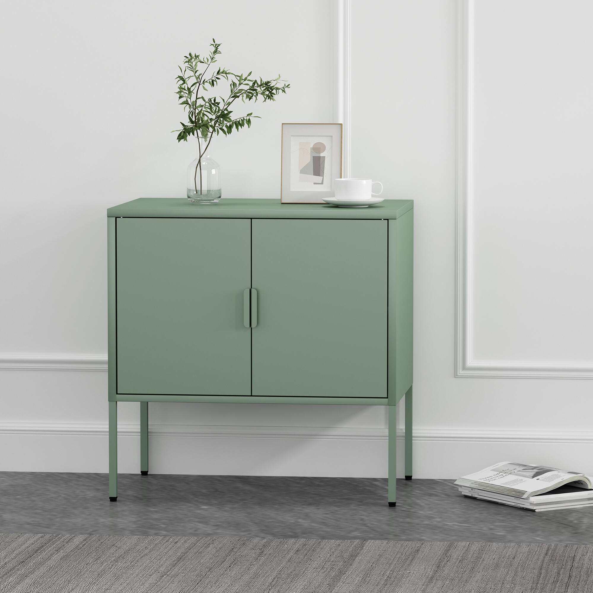 Click here for Manhattan Comfort Ava 24 Accent Cabinet  Green prices