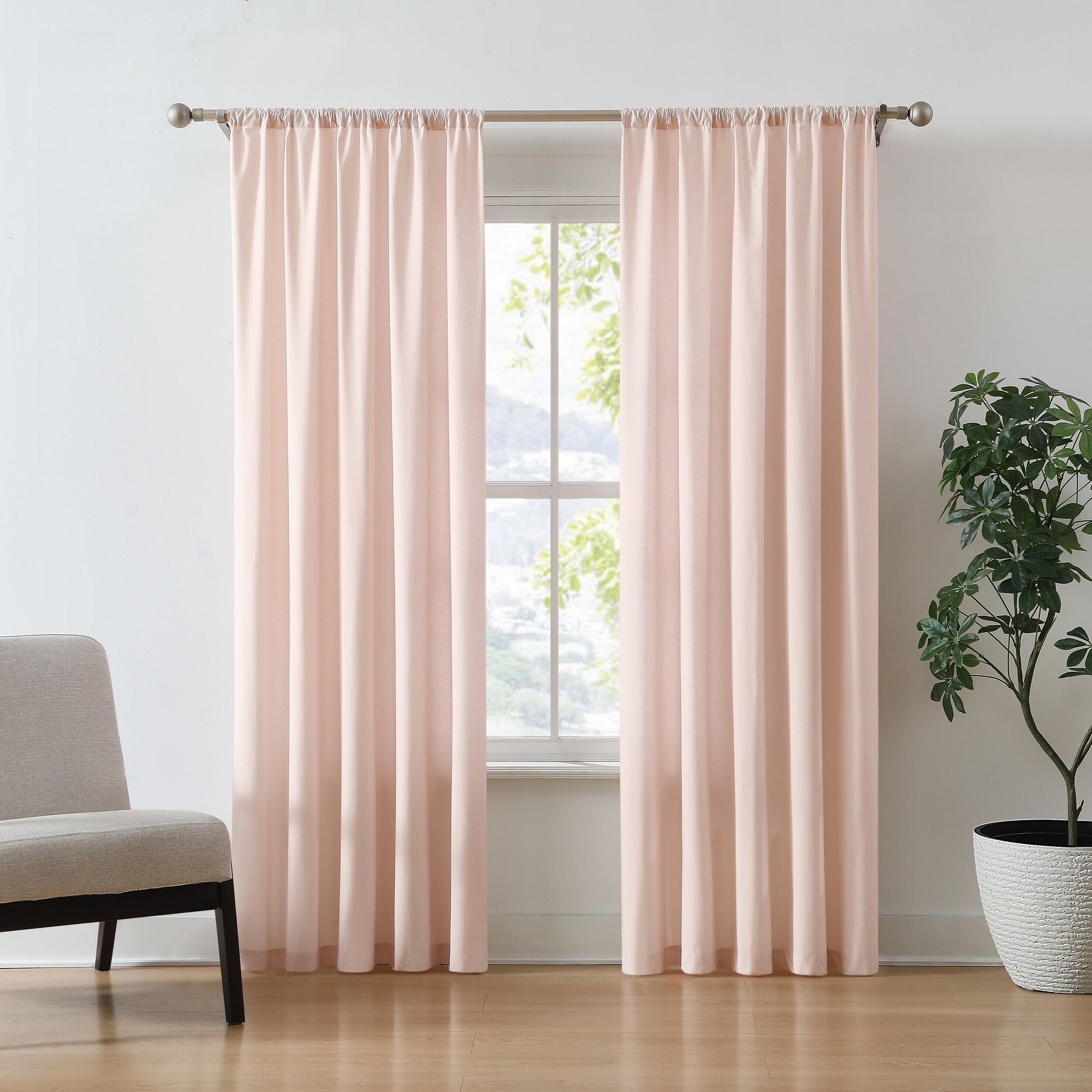 Click here for Brooklyn Loom 96 Window Panel Pair  Blush prices