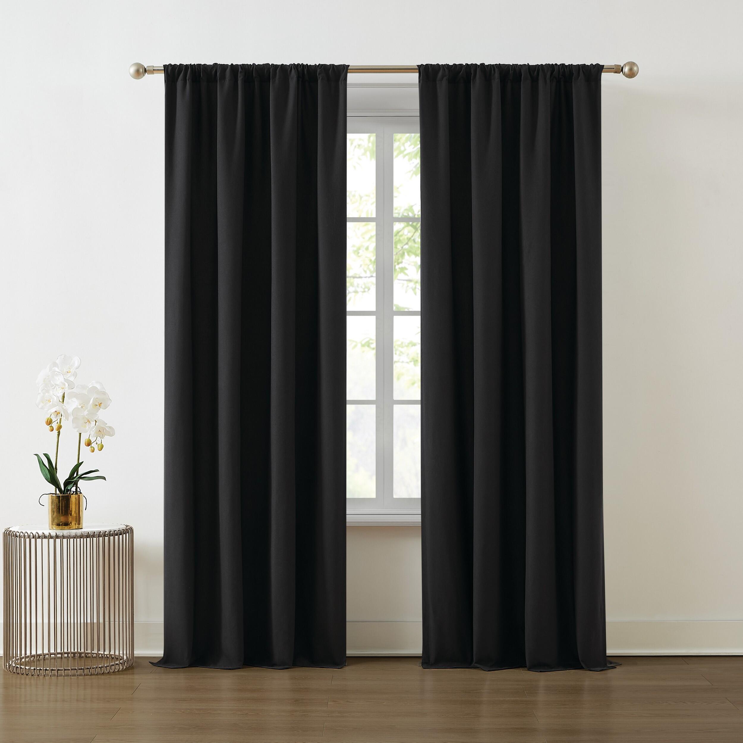 Click here for Truly Soft 84 Window Panel Pair  Black prices