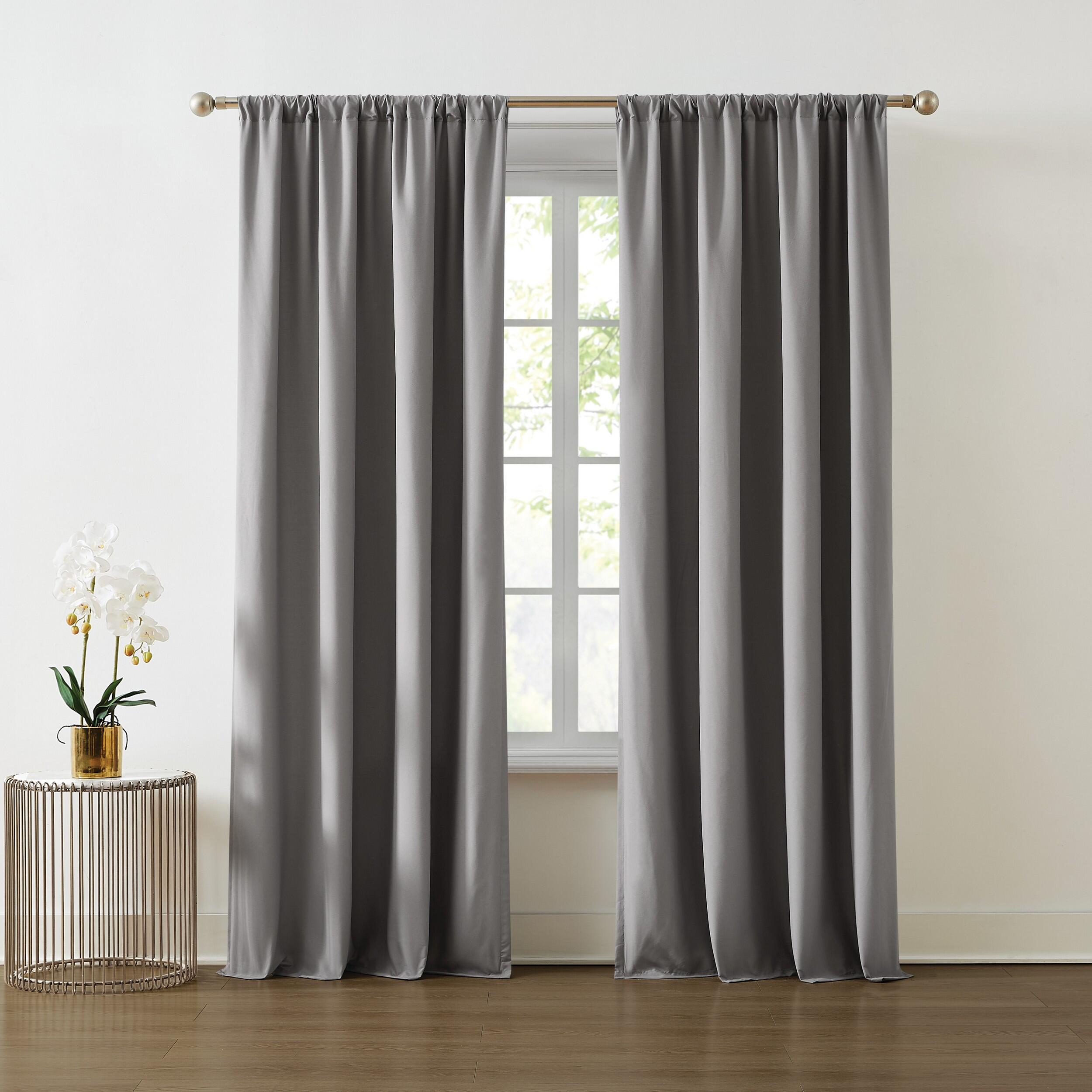 Click here for Truly Soft 84 Window Panel Pair  Gray prices
