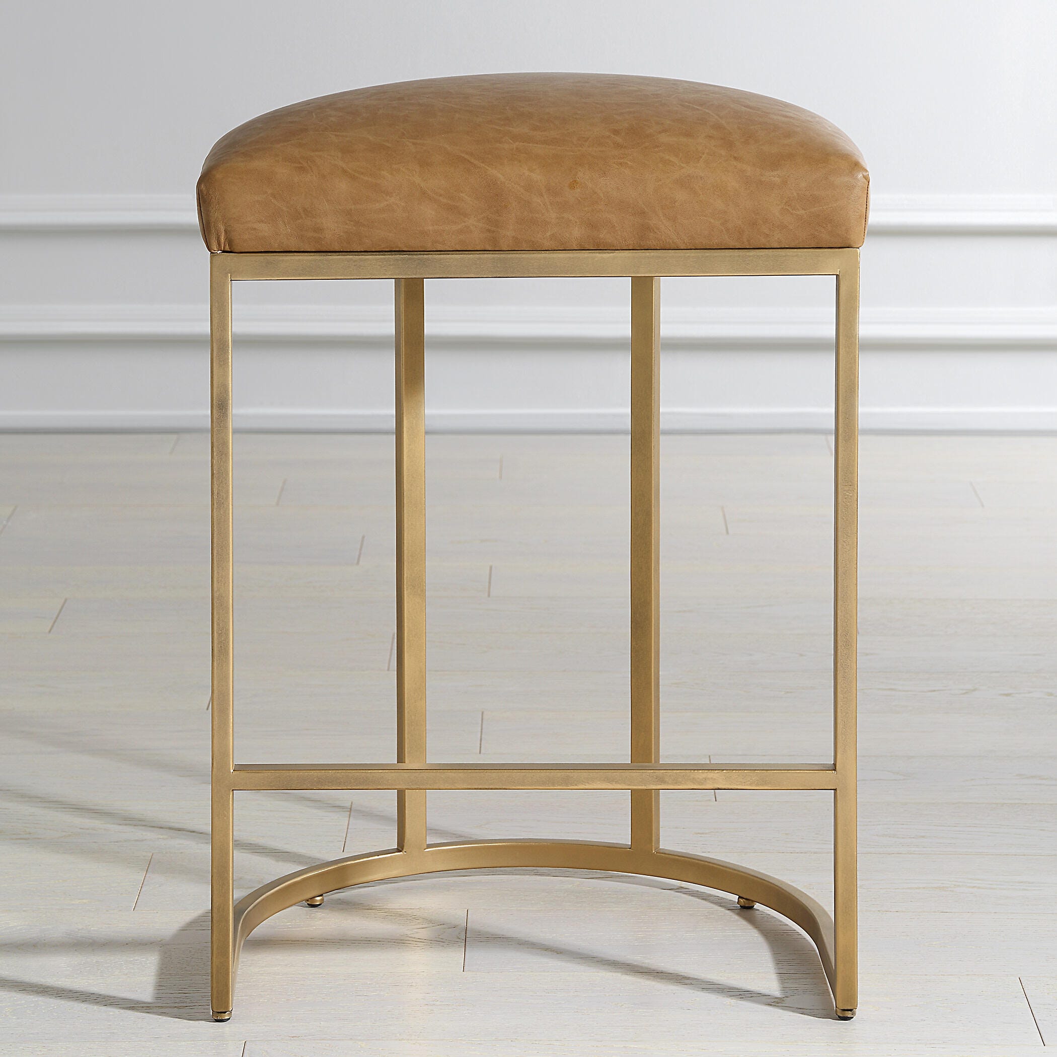 Click here for Exalted Living Counter Height Bar Stool  Brown prices