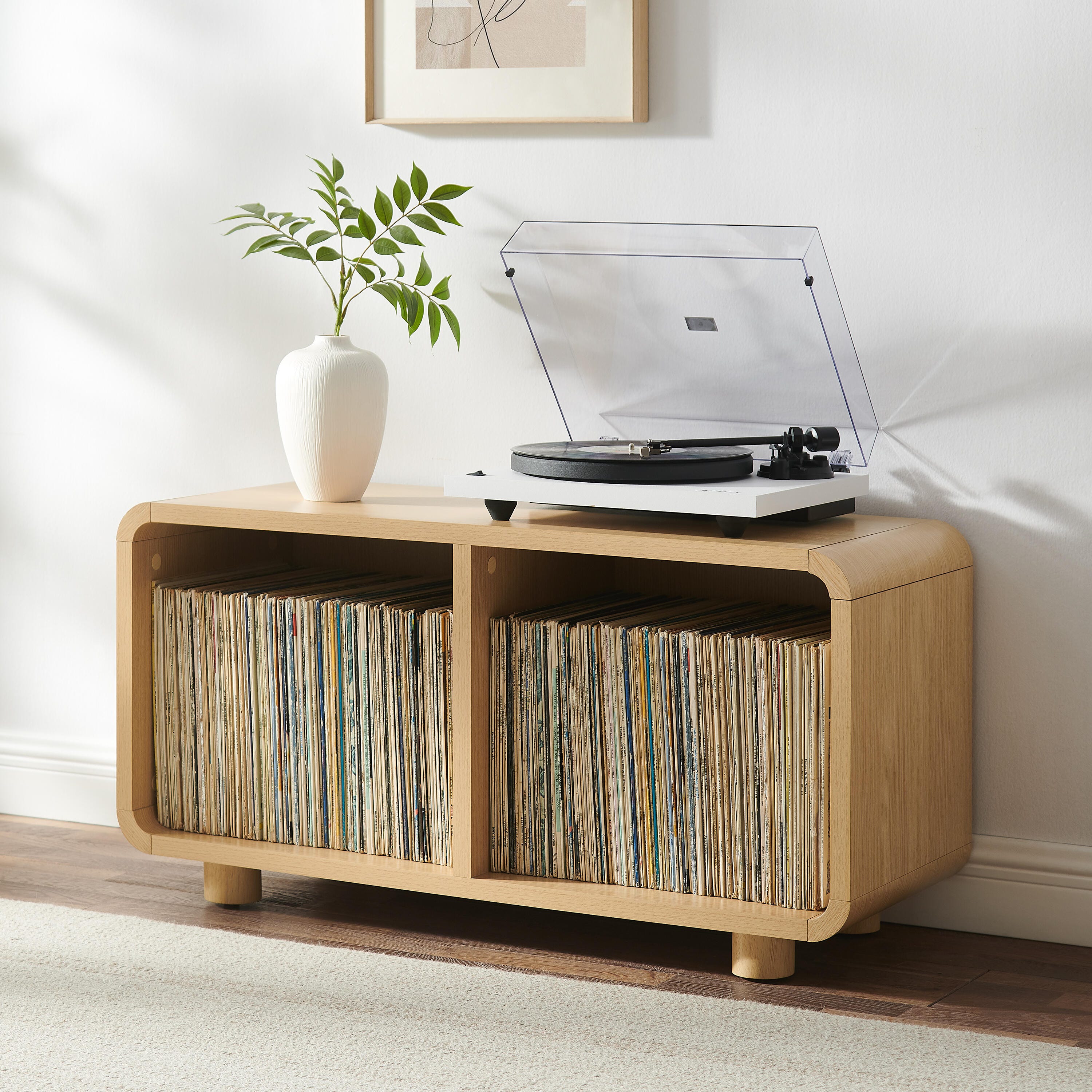 Click here for Crosley Furniture Zoe 40 Record Storage Accent Con... prices