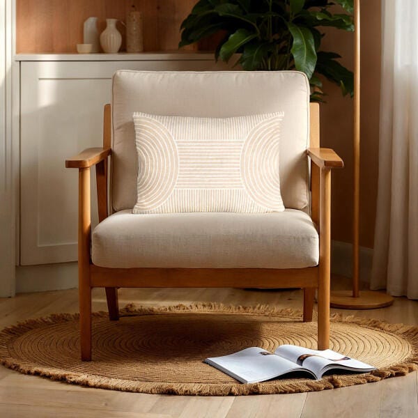 Click here for Storied Home Lumbar Decorative Throw Pillow  Natur... prices