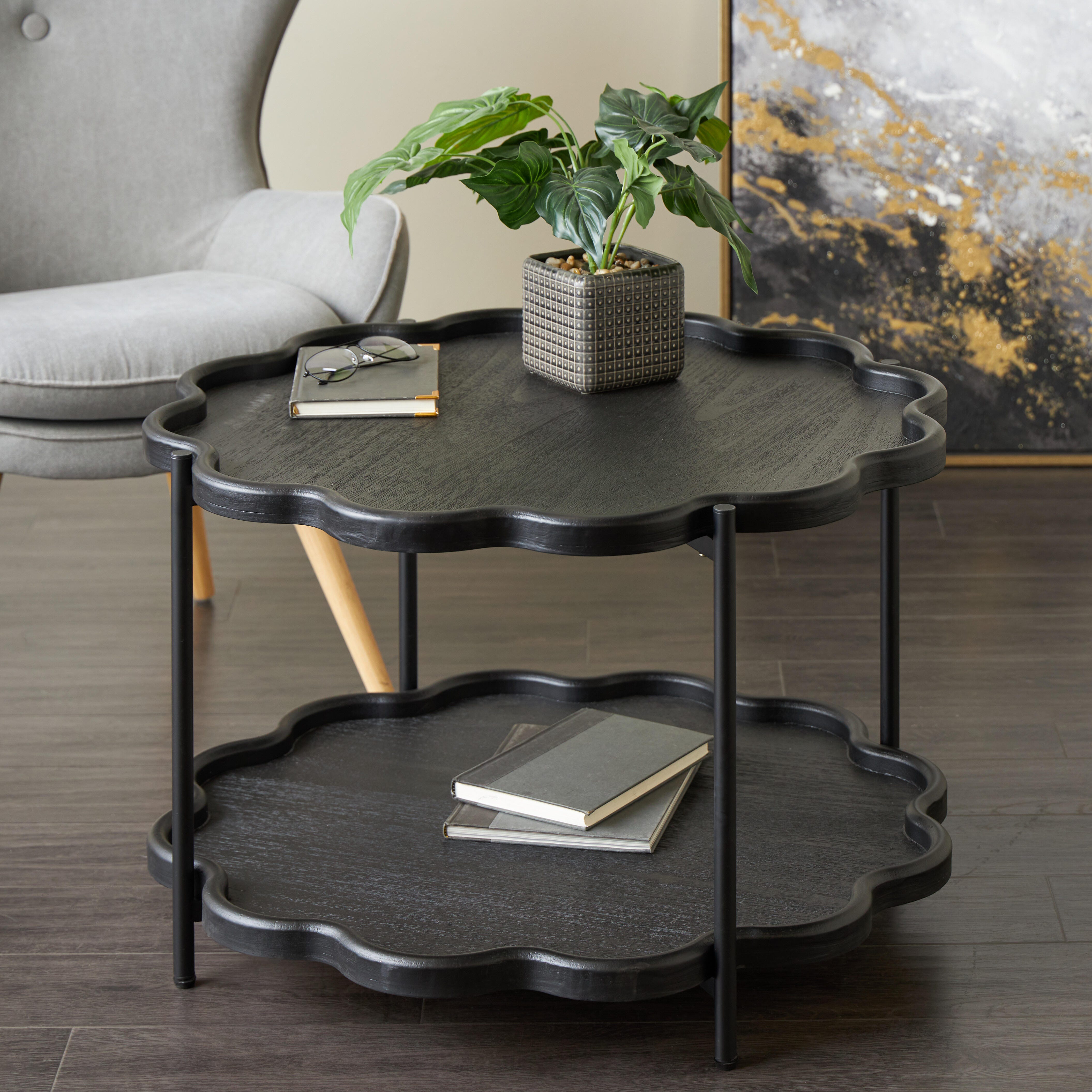 Click here for Bayberry Lane Solid Coffee Table  Black prices