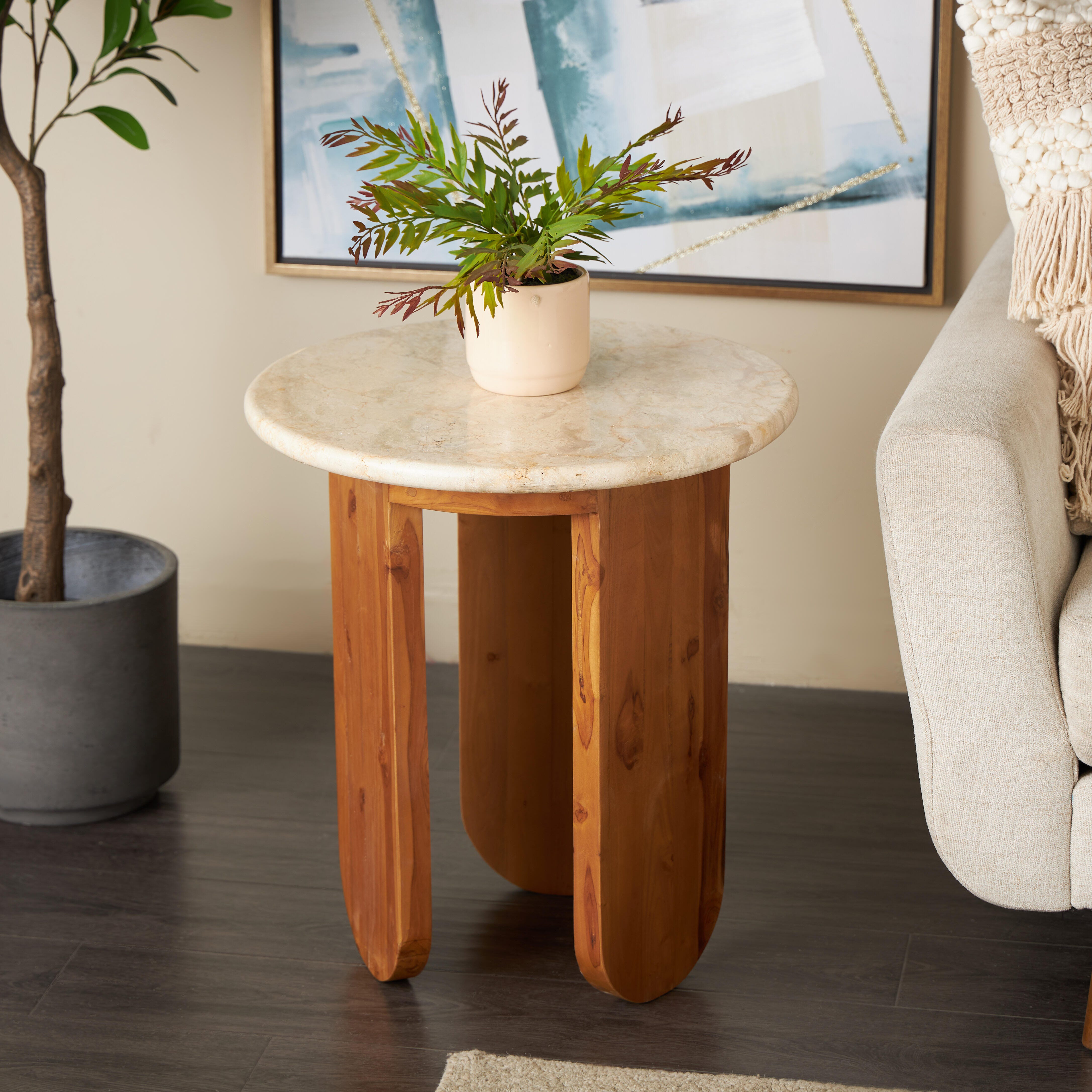 Click here for Bayberry Lane Accent End Table  Brown prices