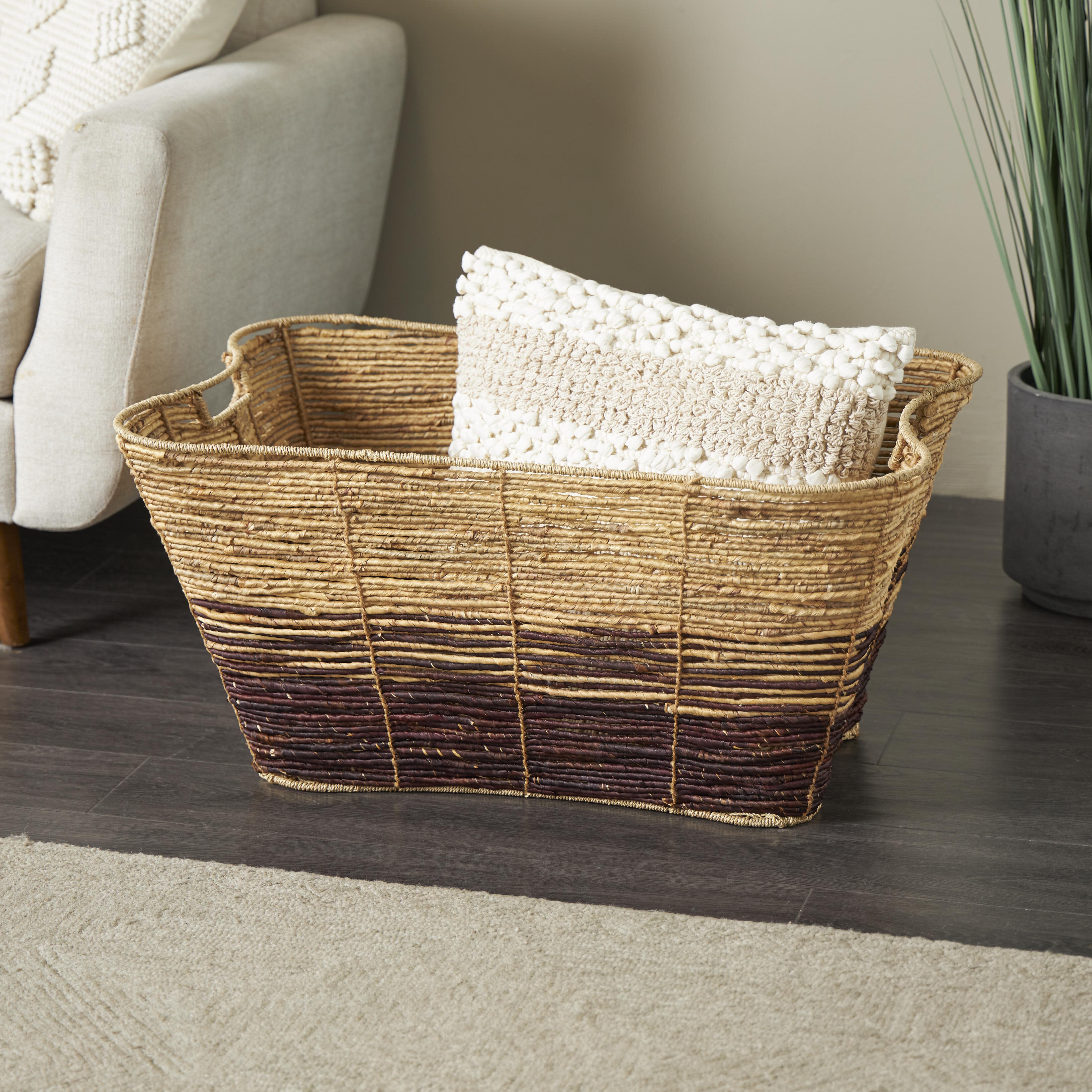 Click here for Bayberry Lane Storage Basket  Brown prices