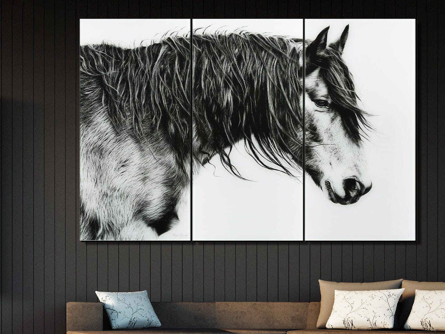 Click here for Empire Art Direct Horse Portrait III Wall Art 72 x... prices