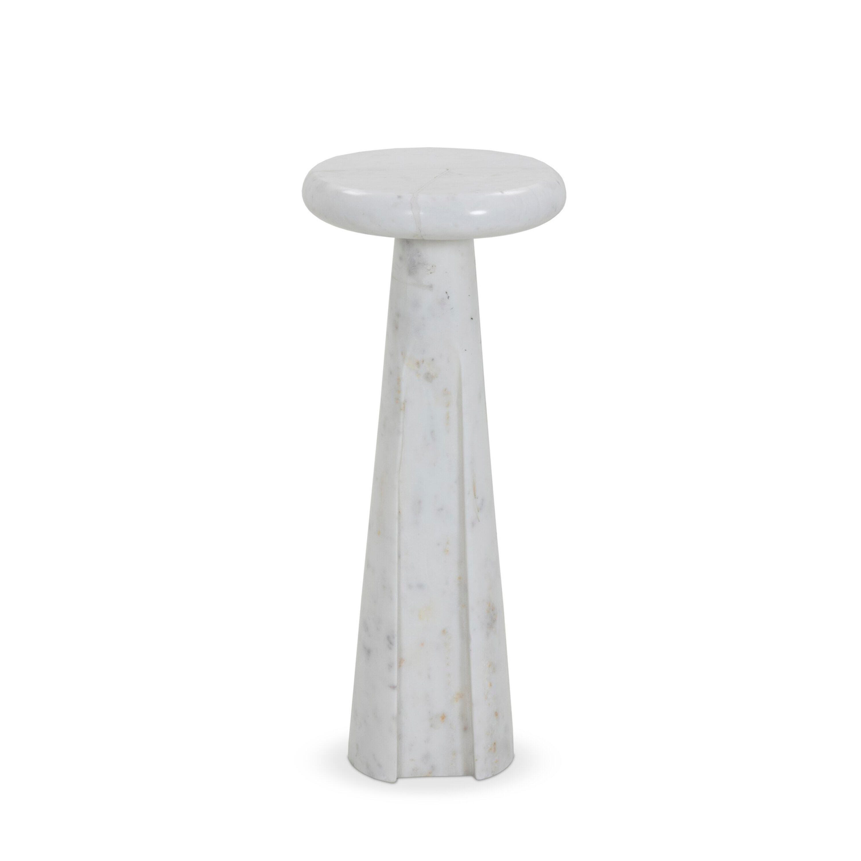 Click here for Ashley Luxe Natural Marble Tapered Accent Table  W... prices