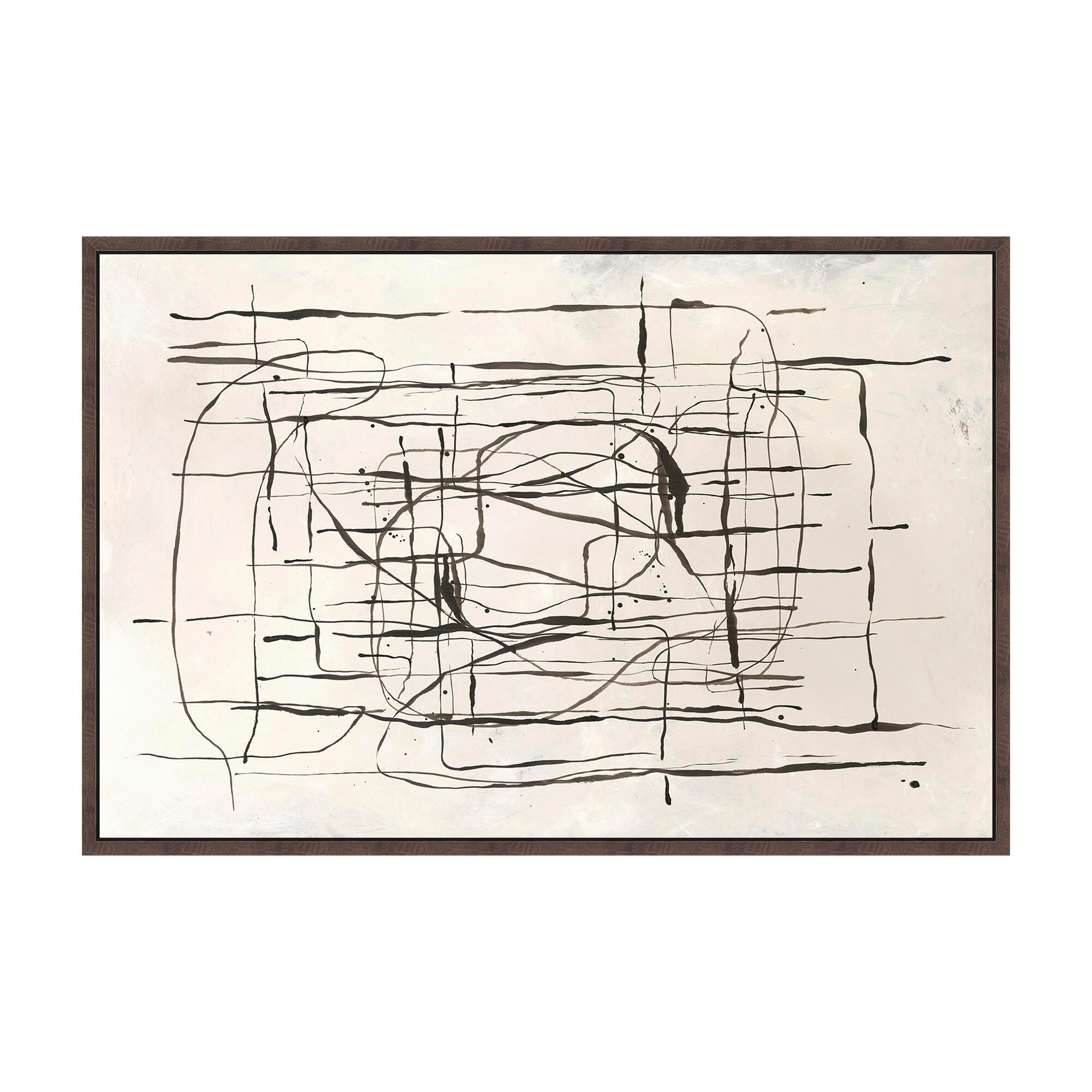 Click here for Ashley Luxe Calligraphic Abstract Giclée Canvas prices