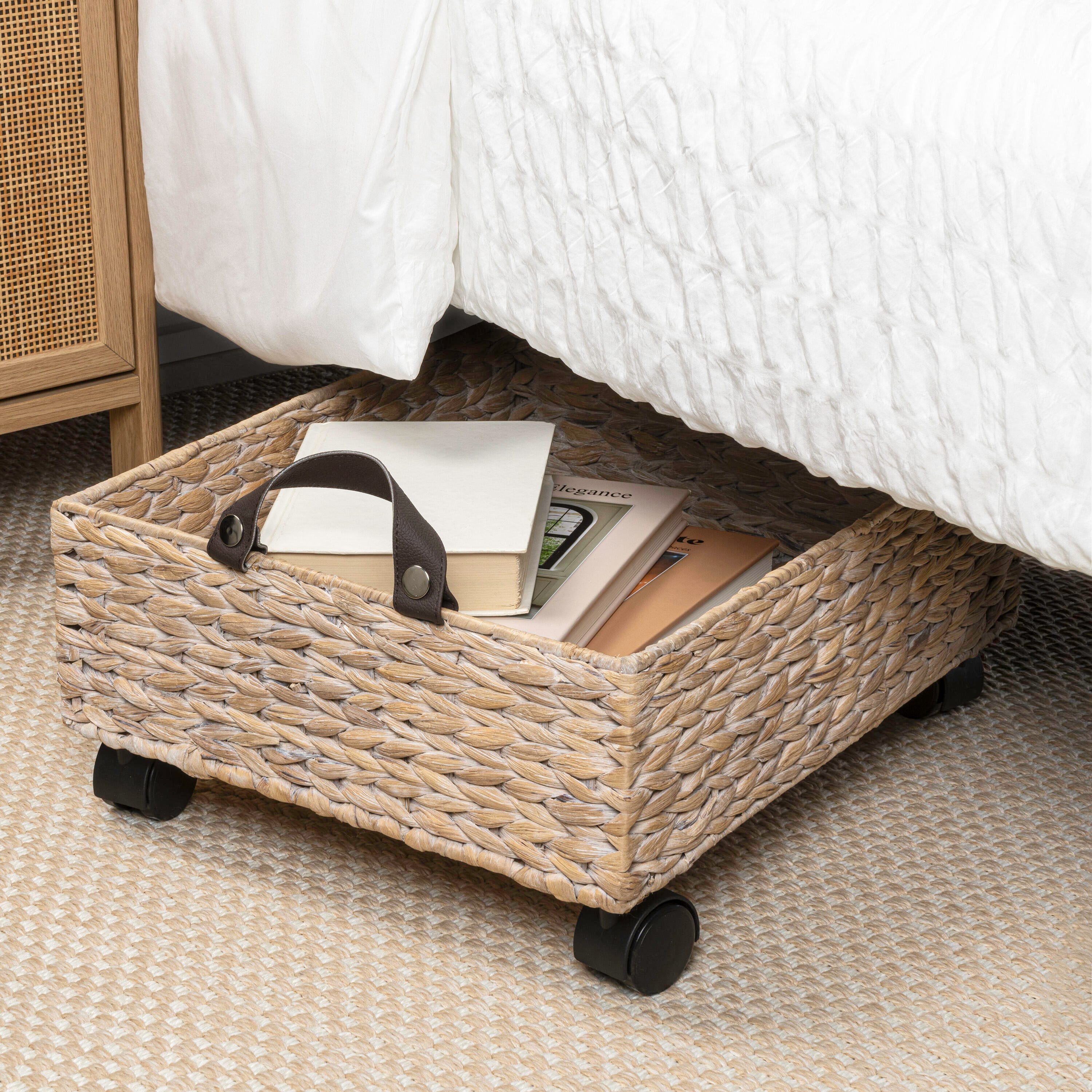 Click here for HAPPIMESS Adaline Storage Basket  White Wash prices