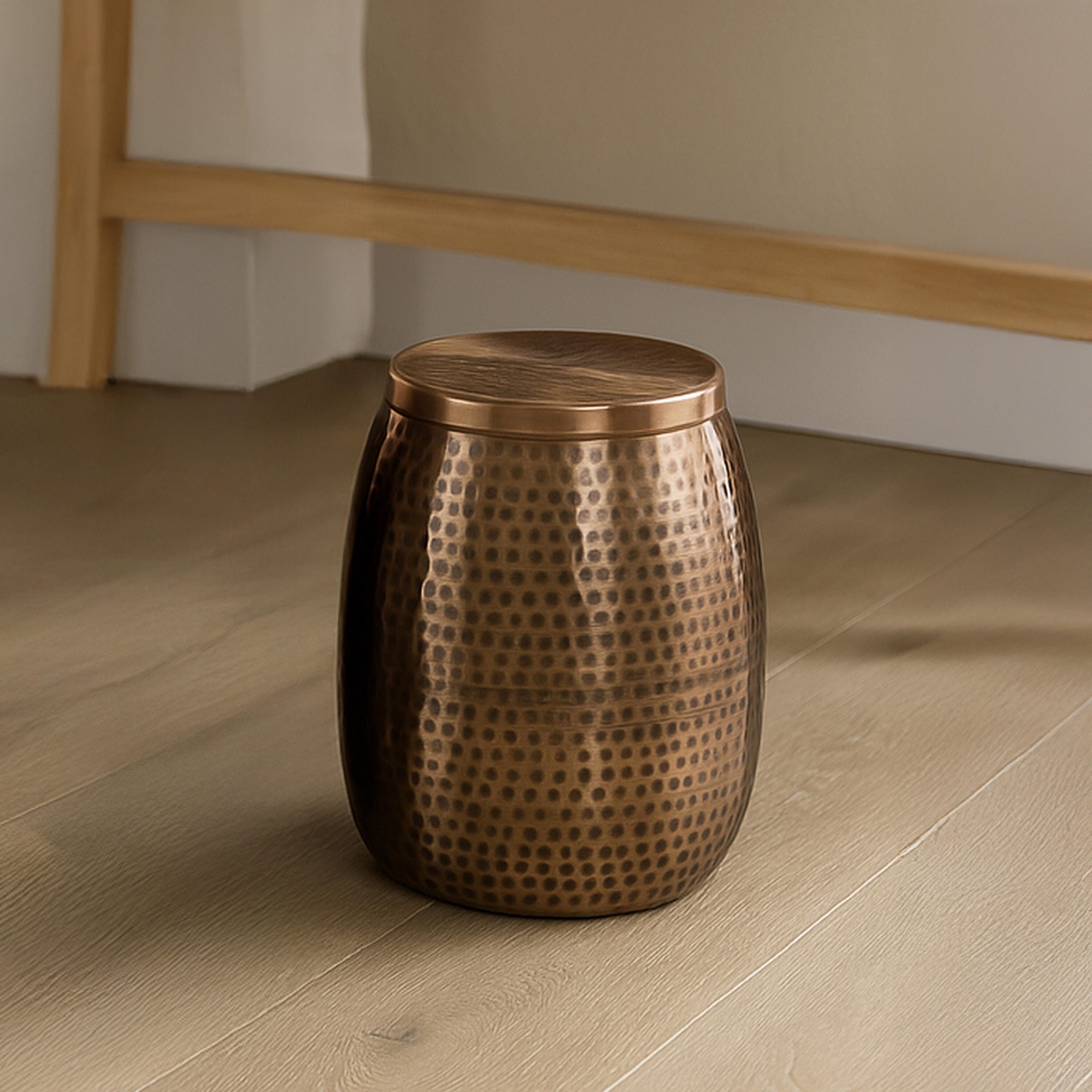 Click here for HAPPIMESS Merida Storage Side Table  Antique Coppe... prices