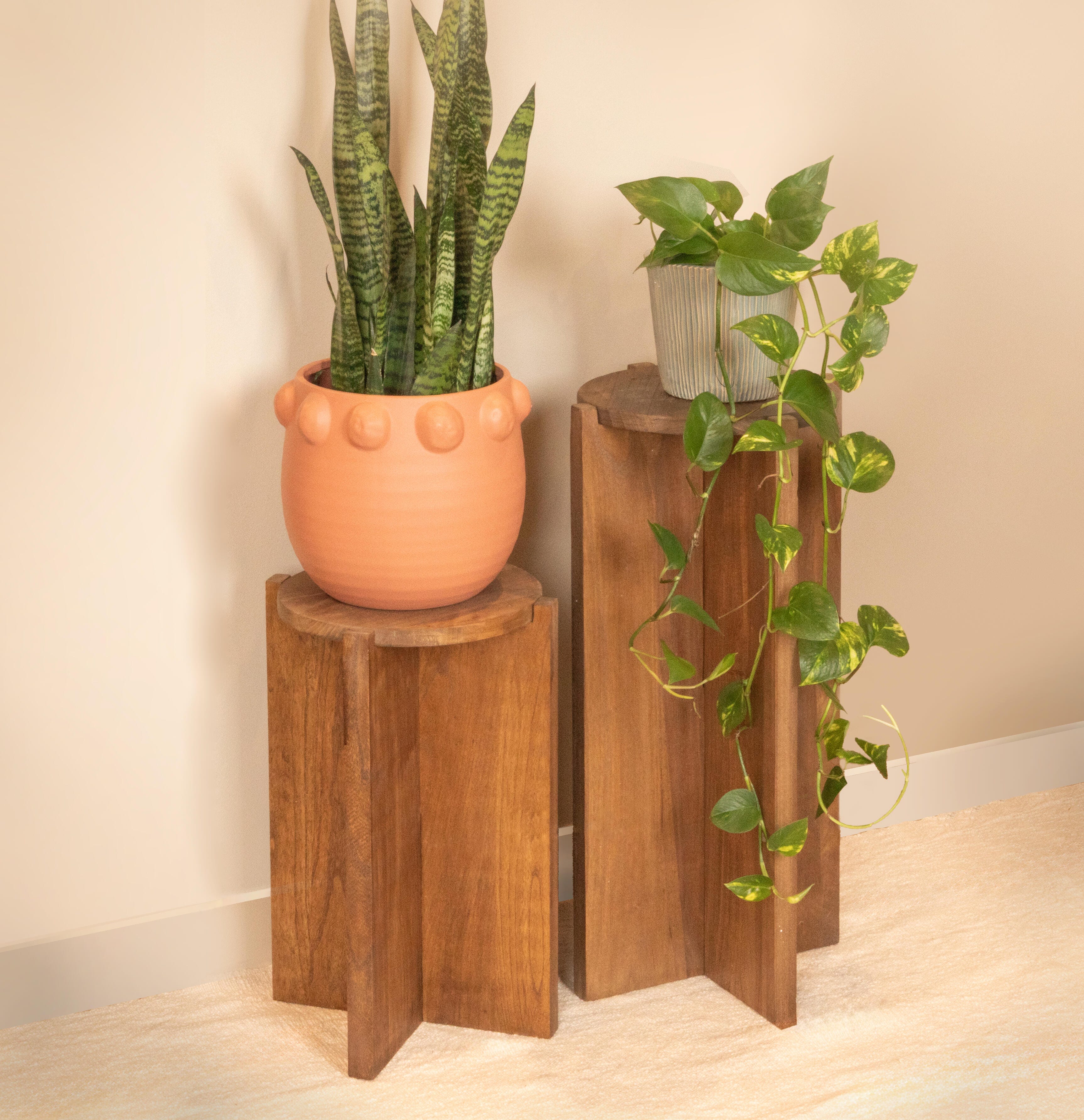 Click here for Storied Home Round Accent Coffee Table  Brown prices