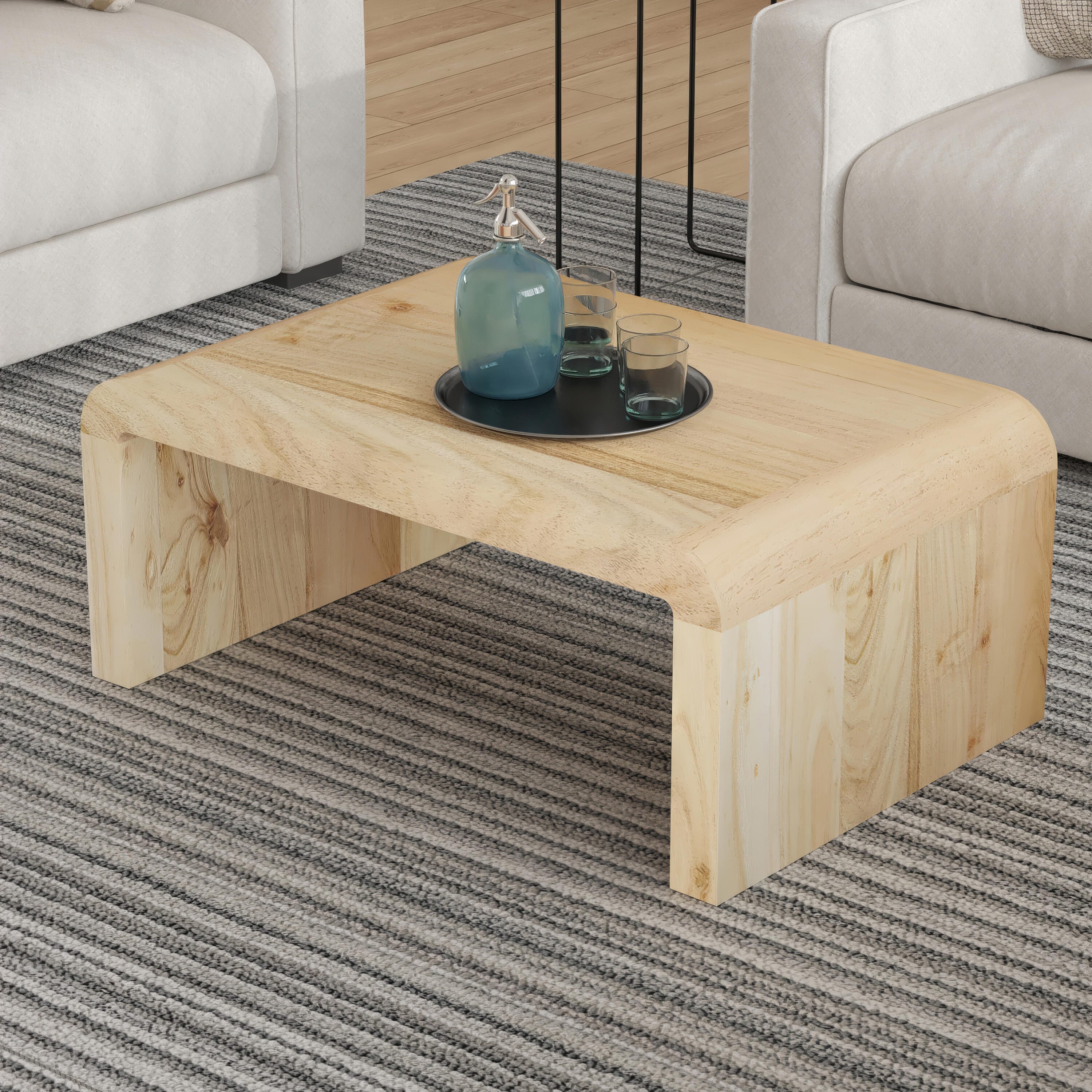 Click here for Benzara Cascade Coffee Table  Brown prices