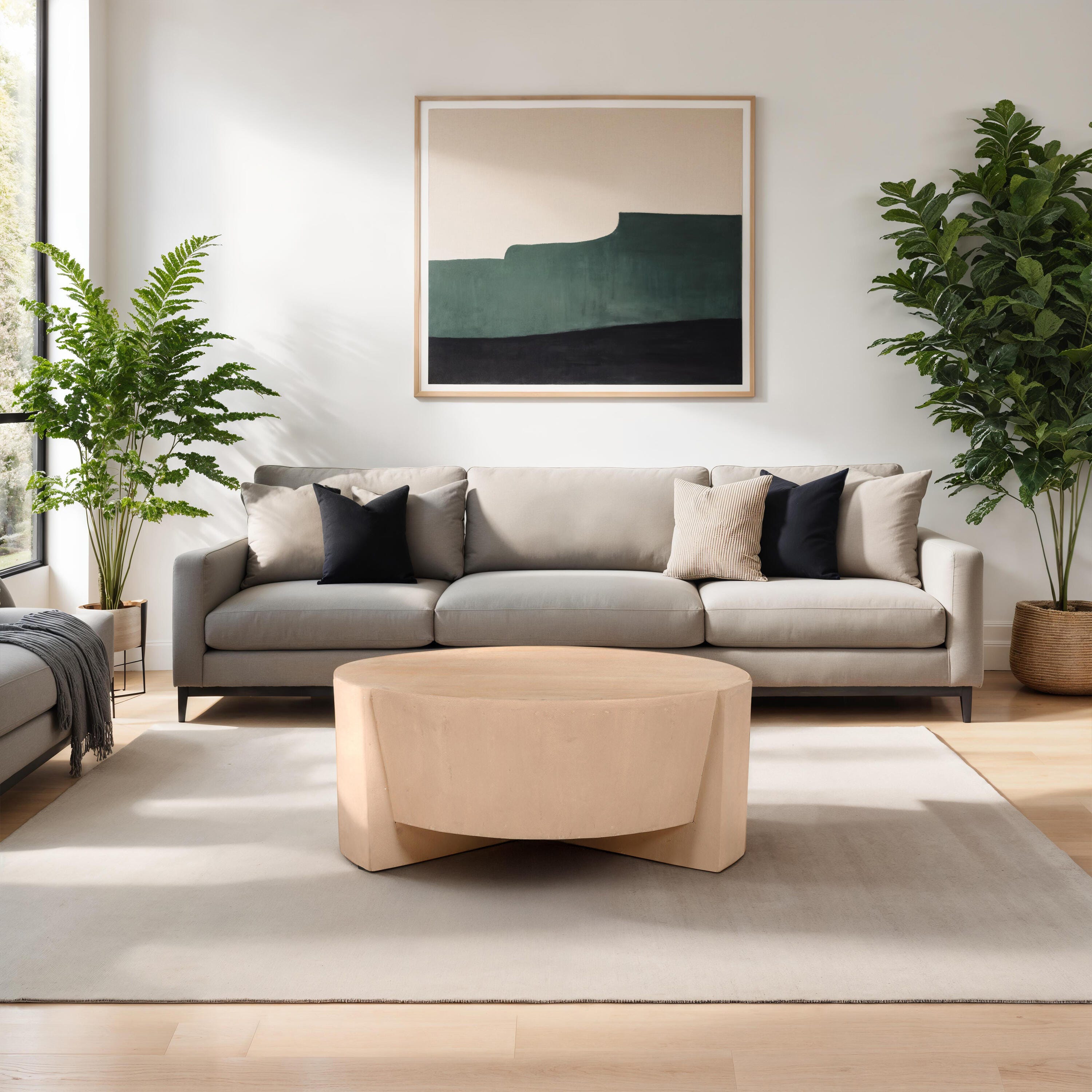 Click here for Benzara Joana Coffee Table  Natural Brown prices