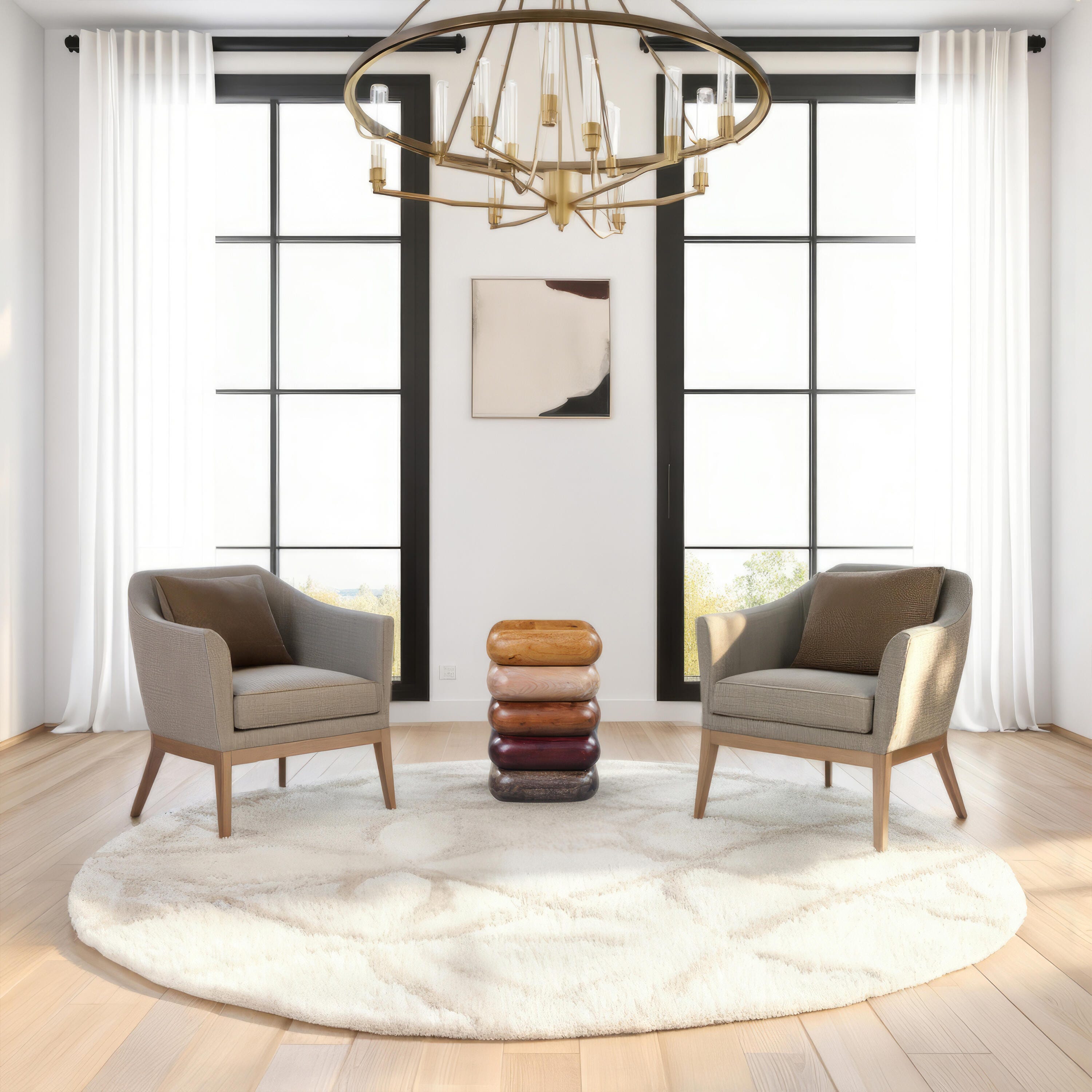 Click here for Benzara Zyra End Table  Brown prices