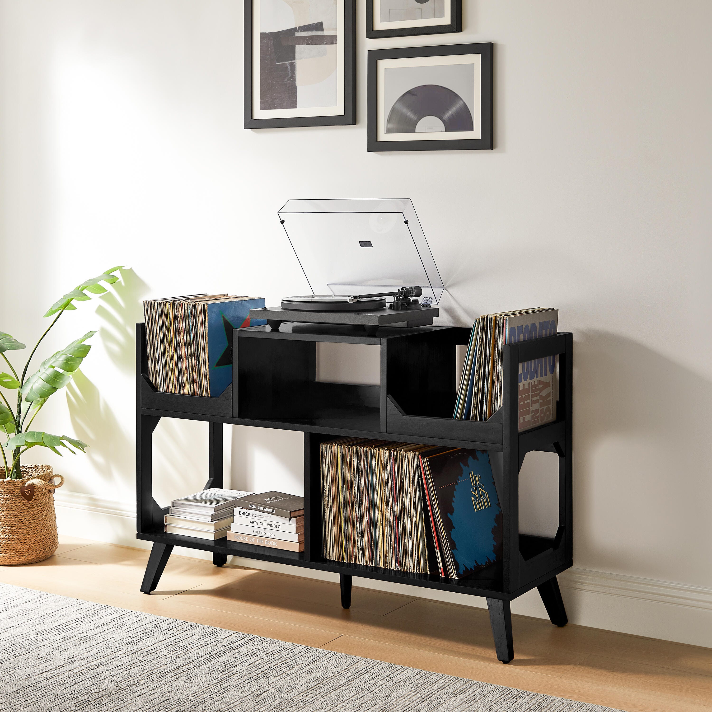 Click here for Crosley Furniture Asheville 47 Accent Console  Bla... prices