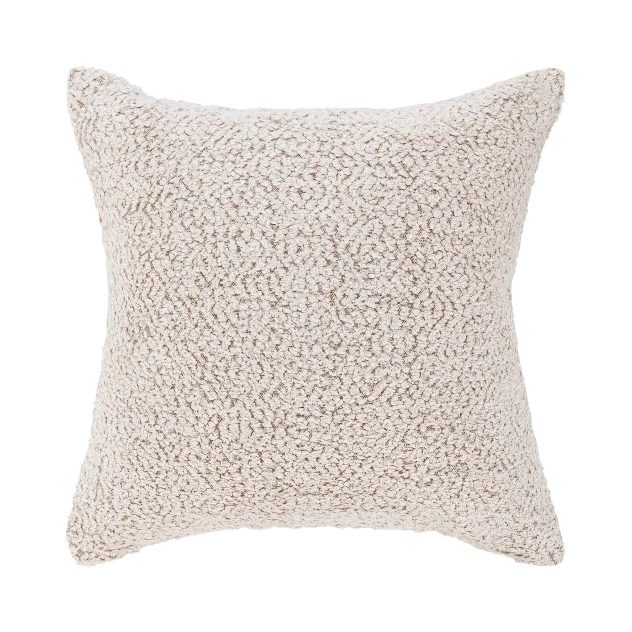 Click here for Ashley Luxe Soft-Textured Throw Pillow  Natural prices