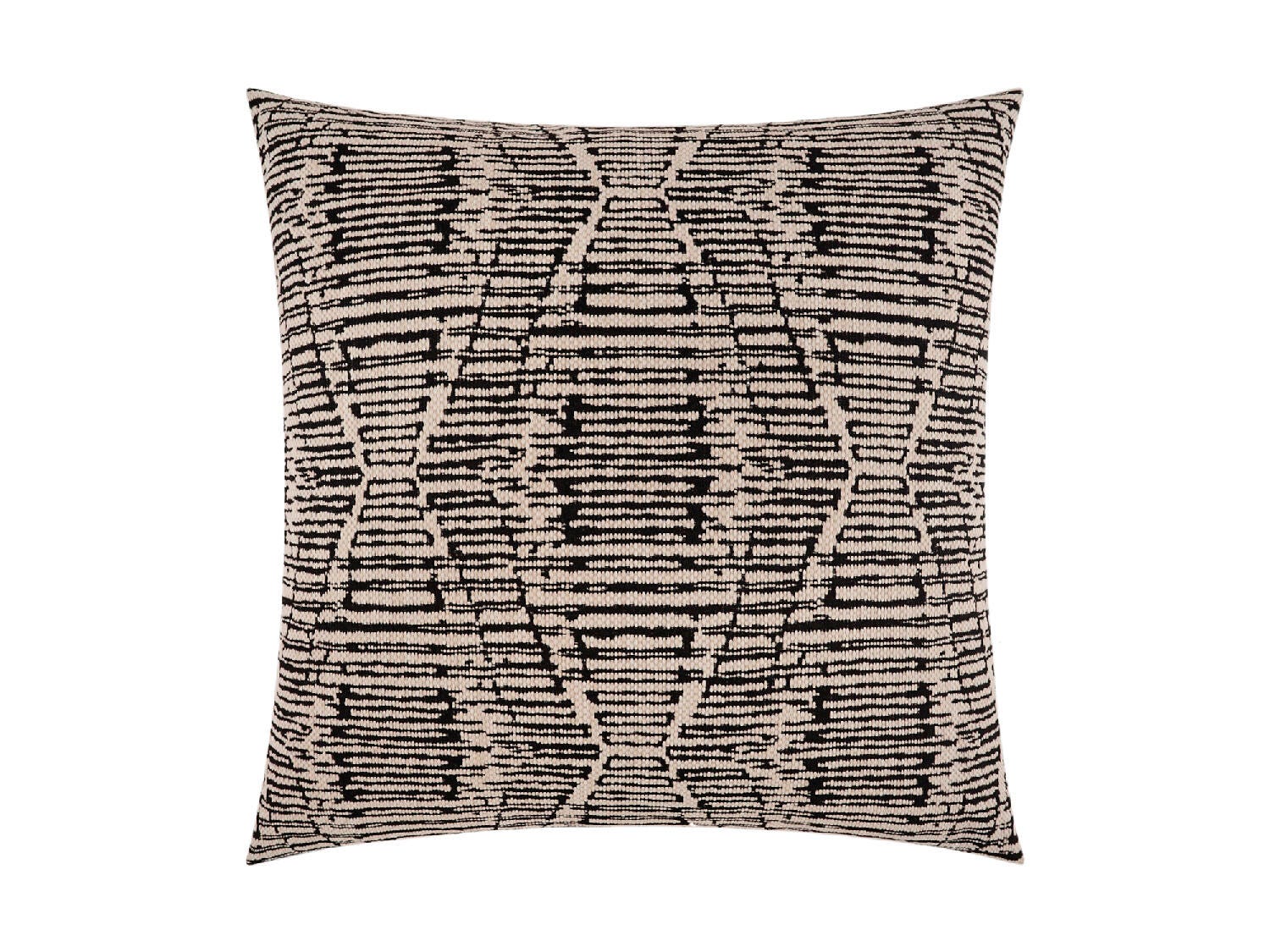 Click here for Ashley Luxe Irregular Stripe Throw Pillow  Ebony prices