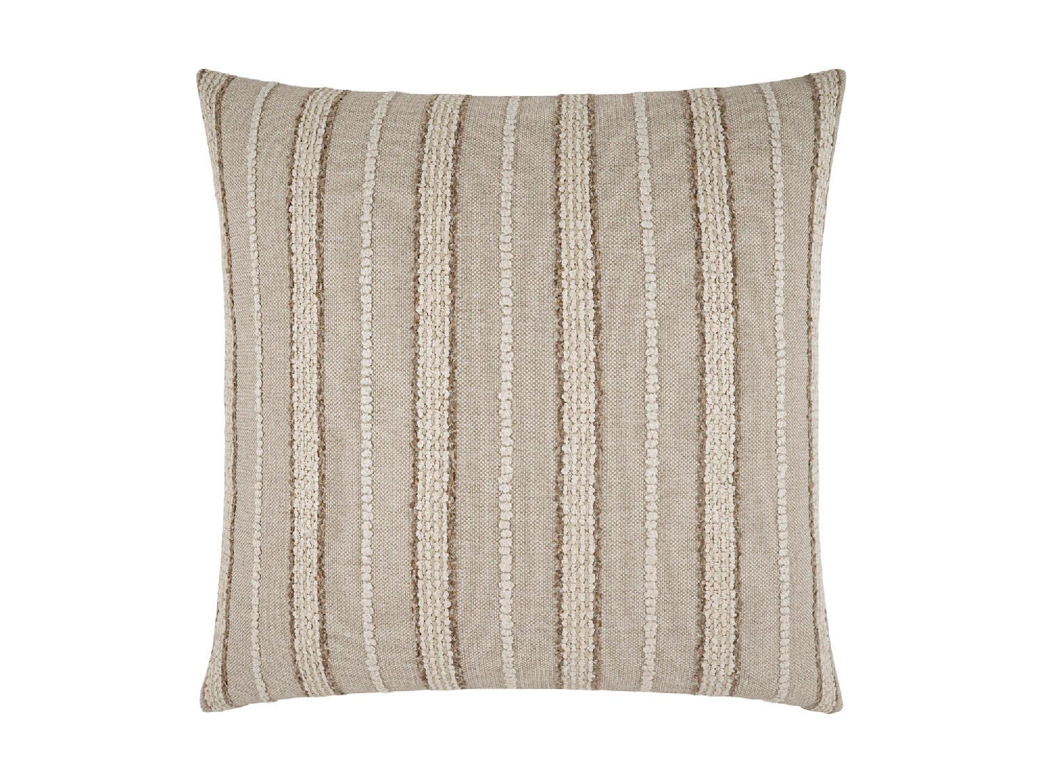 Click here for Ashley Luxe Vertical Stripe Throw Pillow  Sand prices